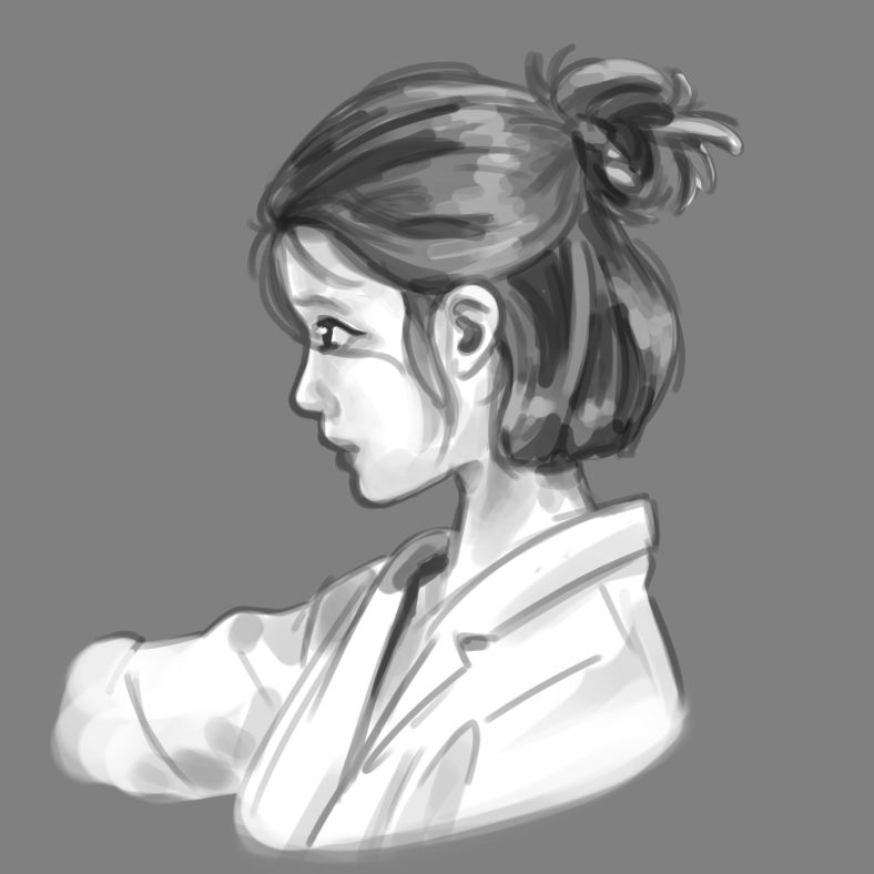 some drawing practice i did with iu as reference | Scrolller