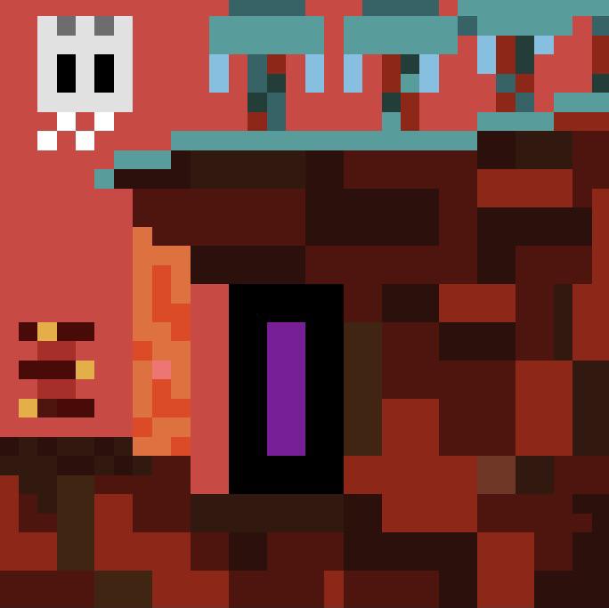 Some nether pixel art I made | Scrolller