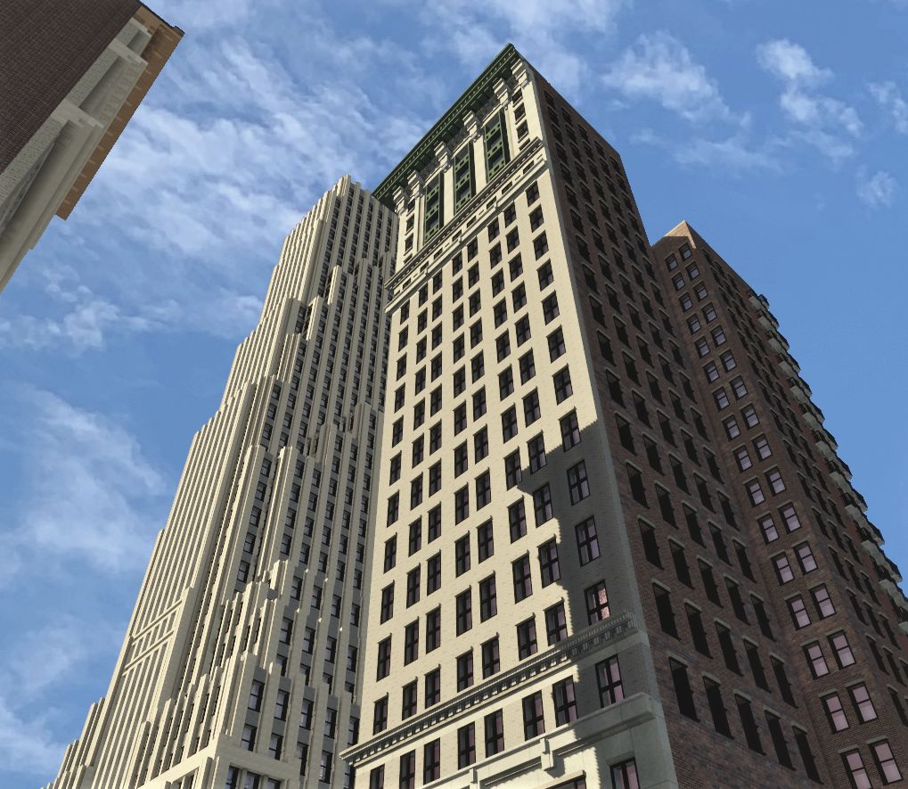 Some New York Style buildings I made. | Scrolller