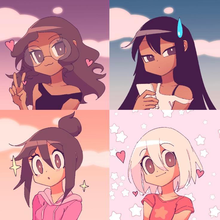 Some oc’s i made using the same picrew! | Scrolller