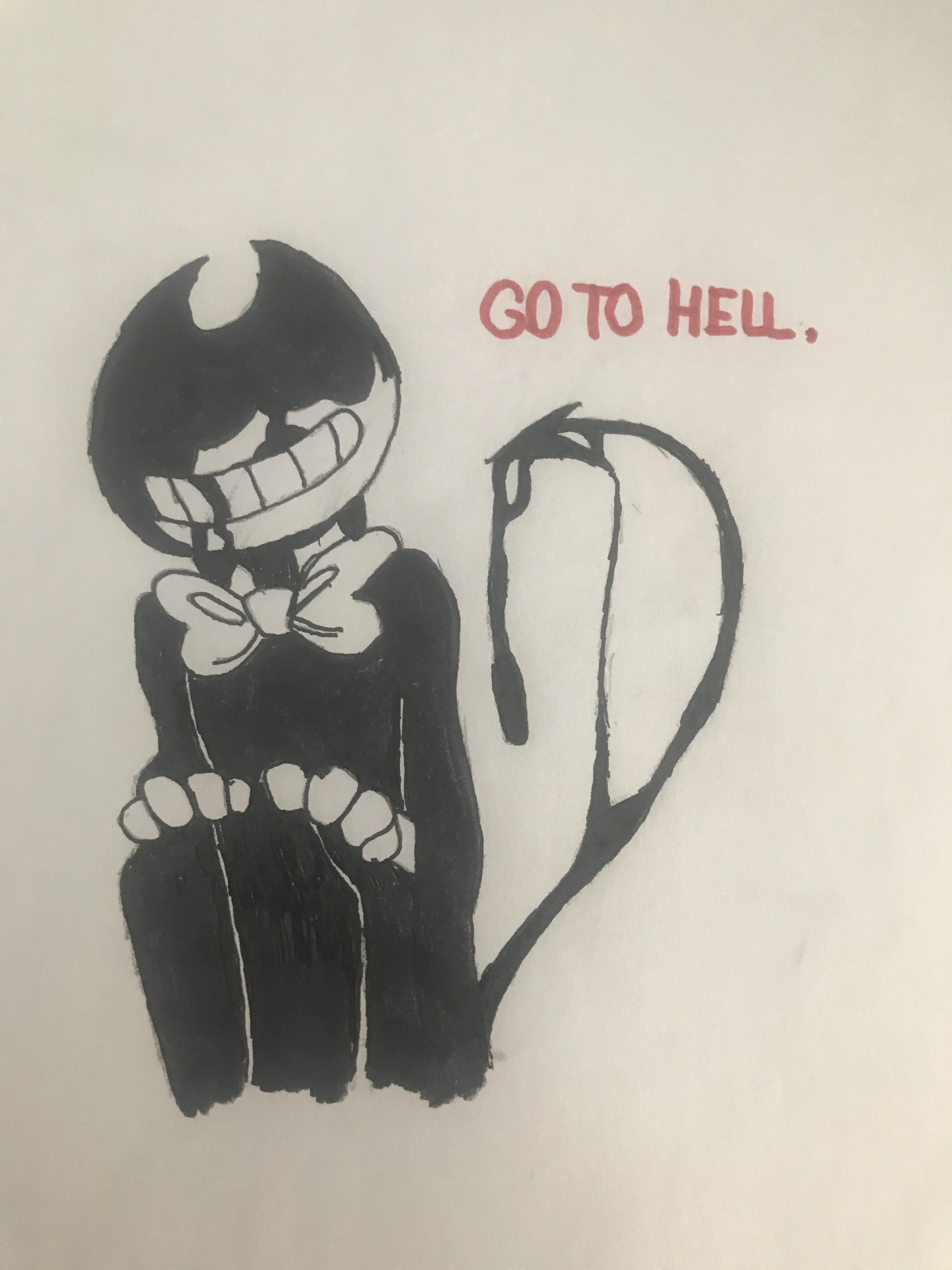 Some of my old Bendy art | Scrolller