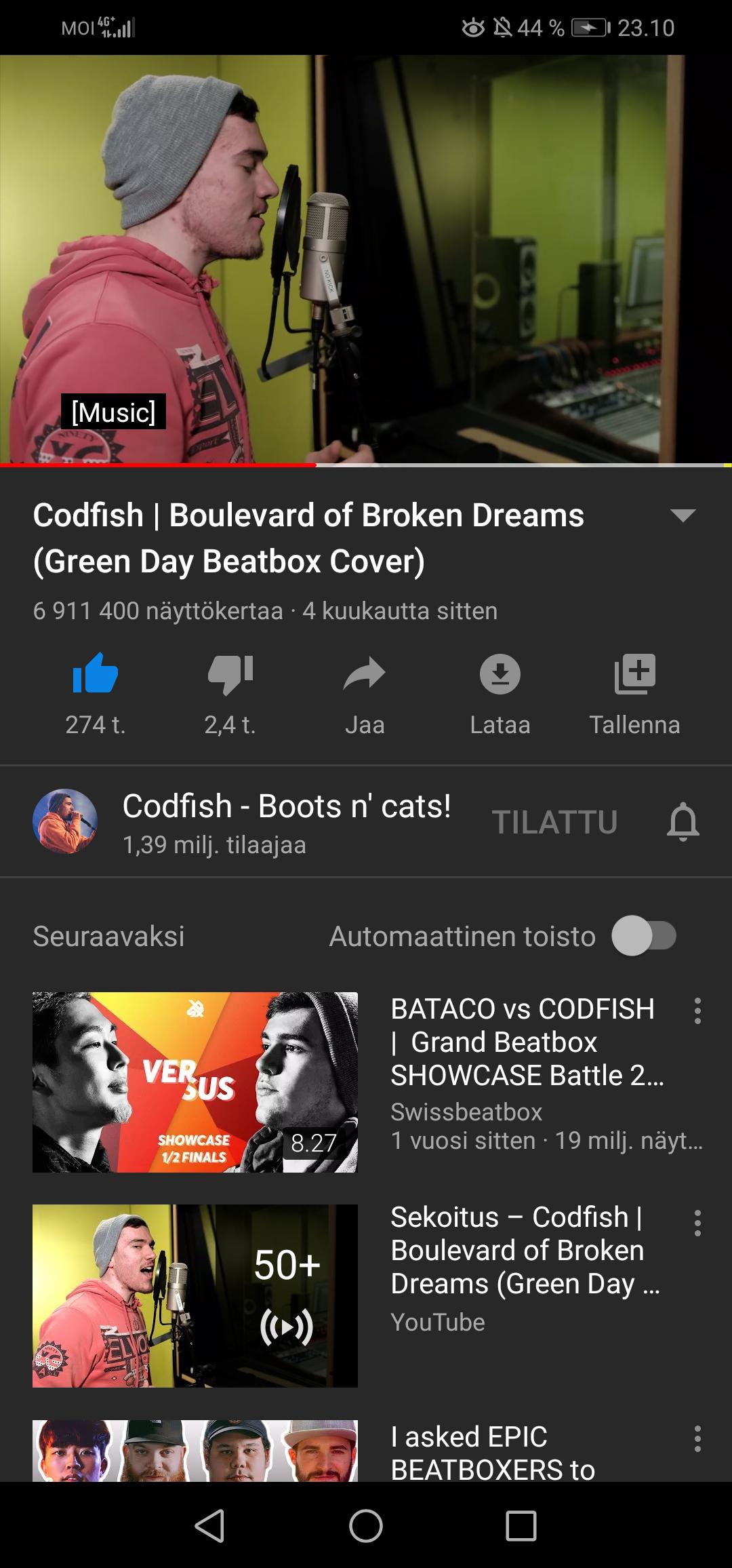 Some people say beatbox isn't music... Put on the subtitles on beatboxing videos | Scrolller