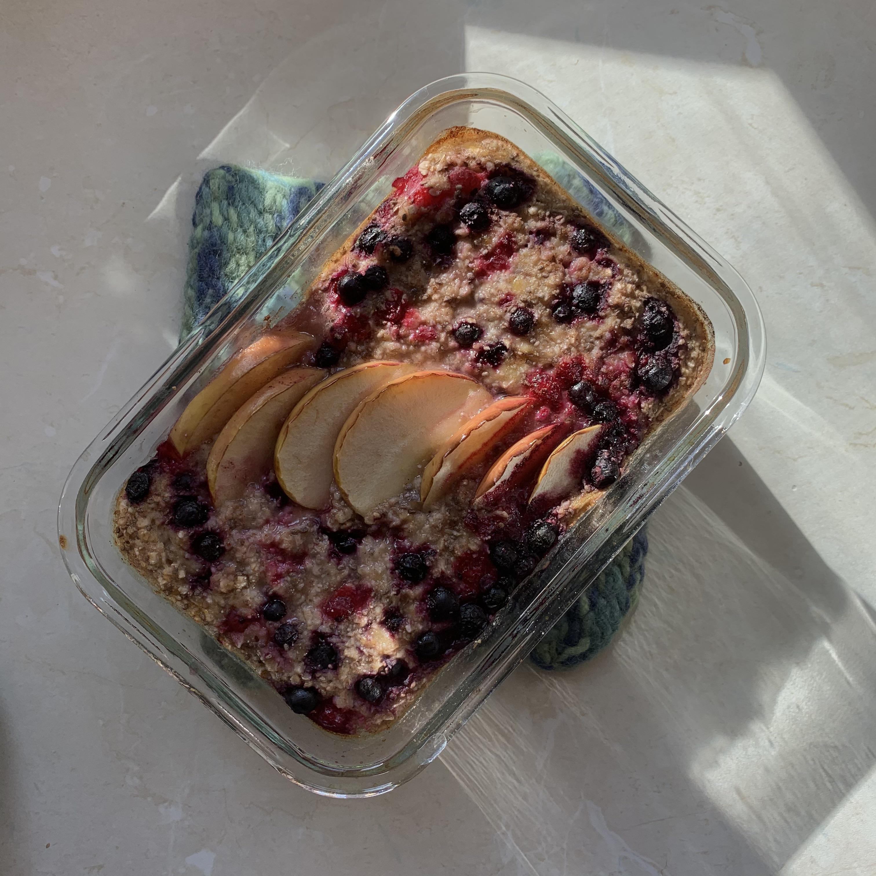 some pretty baked oats | Scrolller