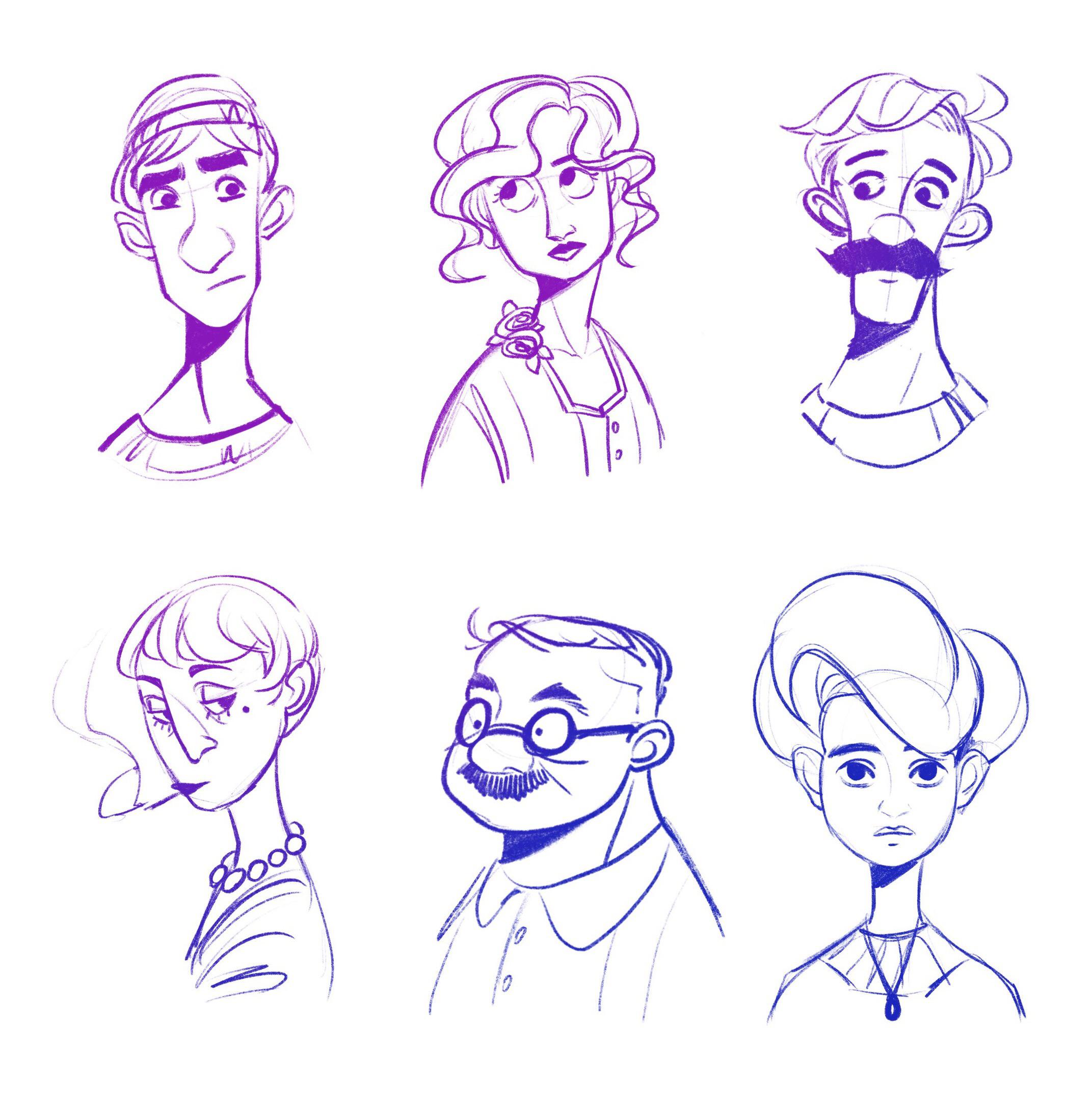 Some random sketches [OC] | Scrolller