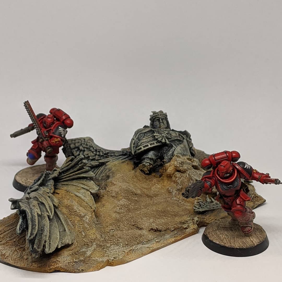 Some sanguine scatter terrain I finished! | Scrolller