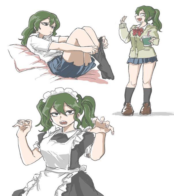 Some Setsuna Posing Pleasingly (@i_yo_ka) | Scrolller