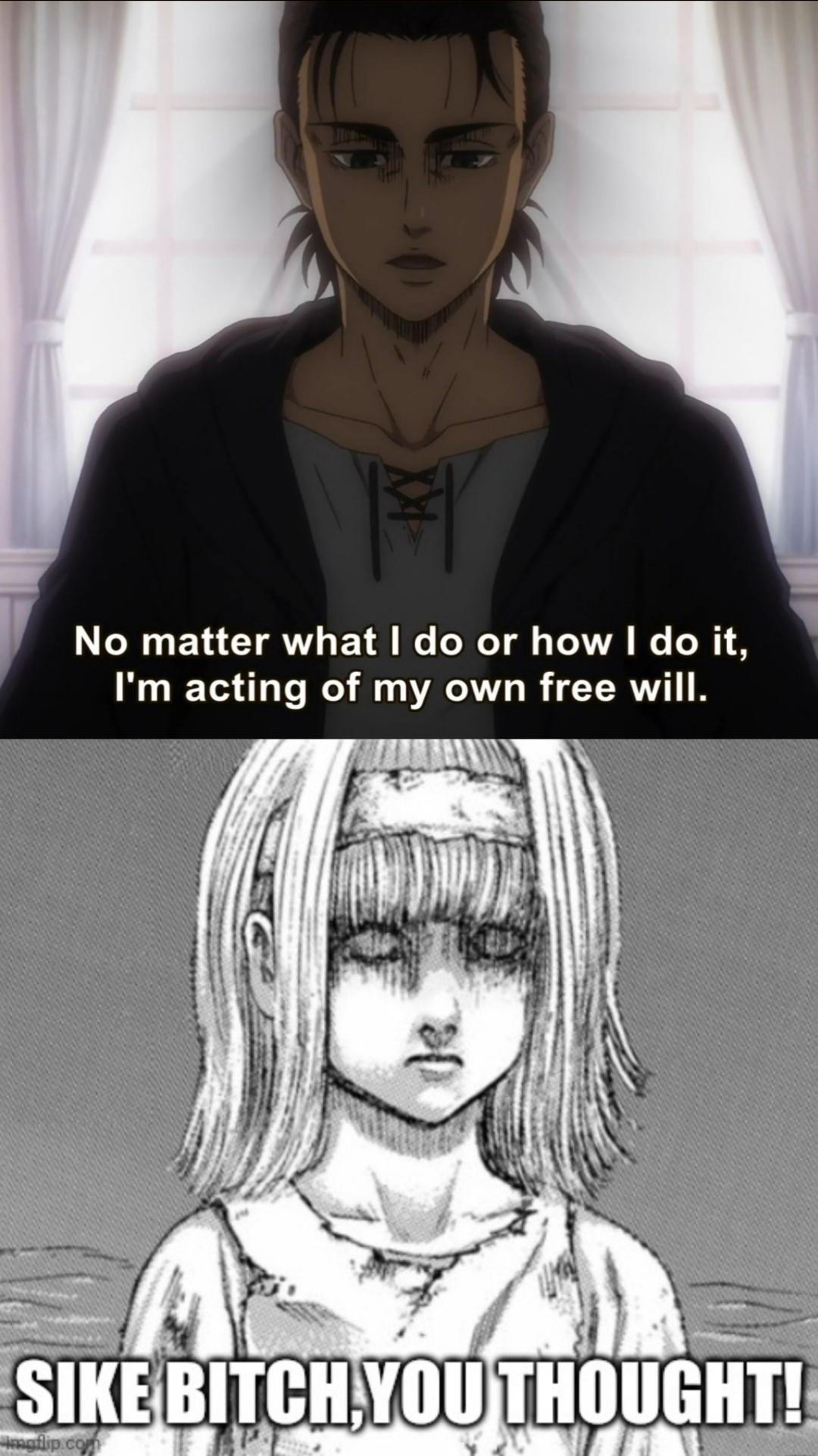 something my free will something something | Scrolller