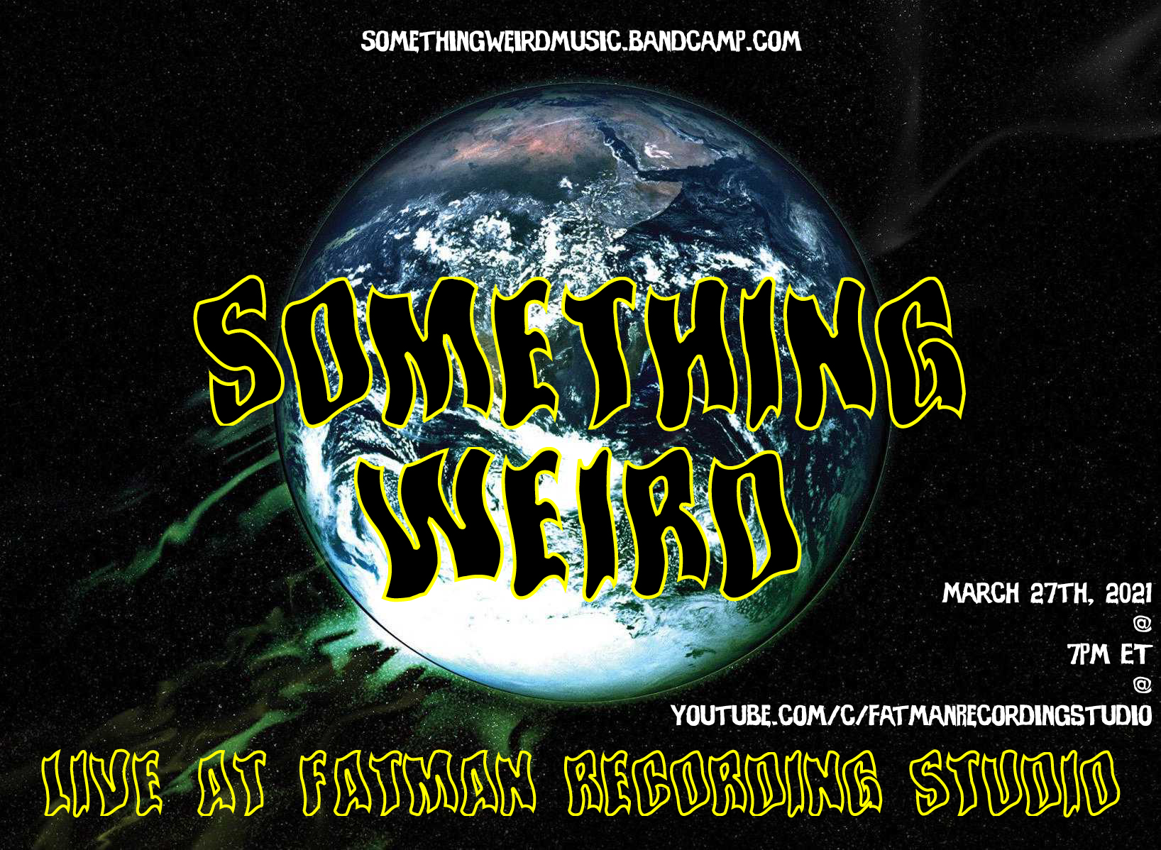 Something Weird (heavy metal by MSU alumni) Live at Fatman Recording Studio (3/27/2021) | Scrolller