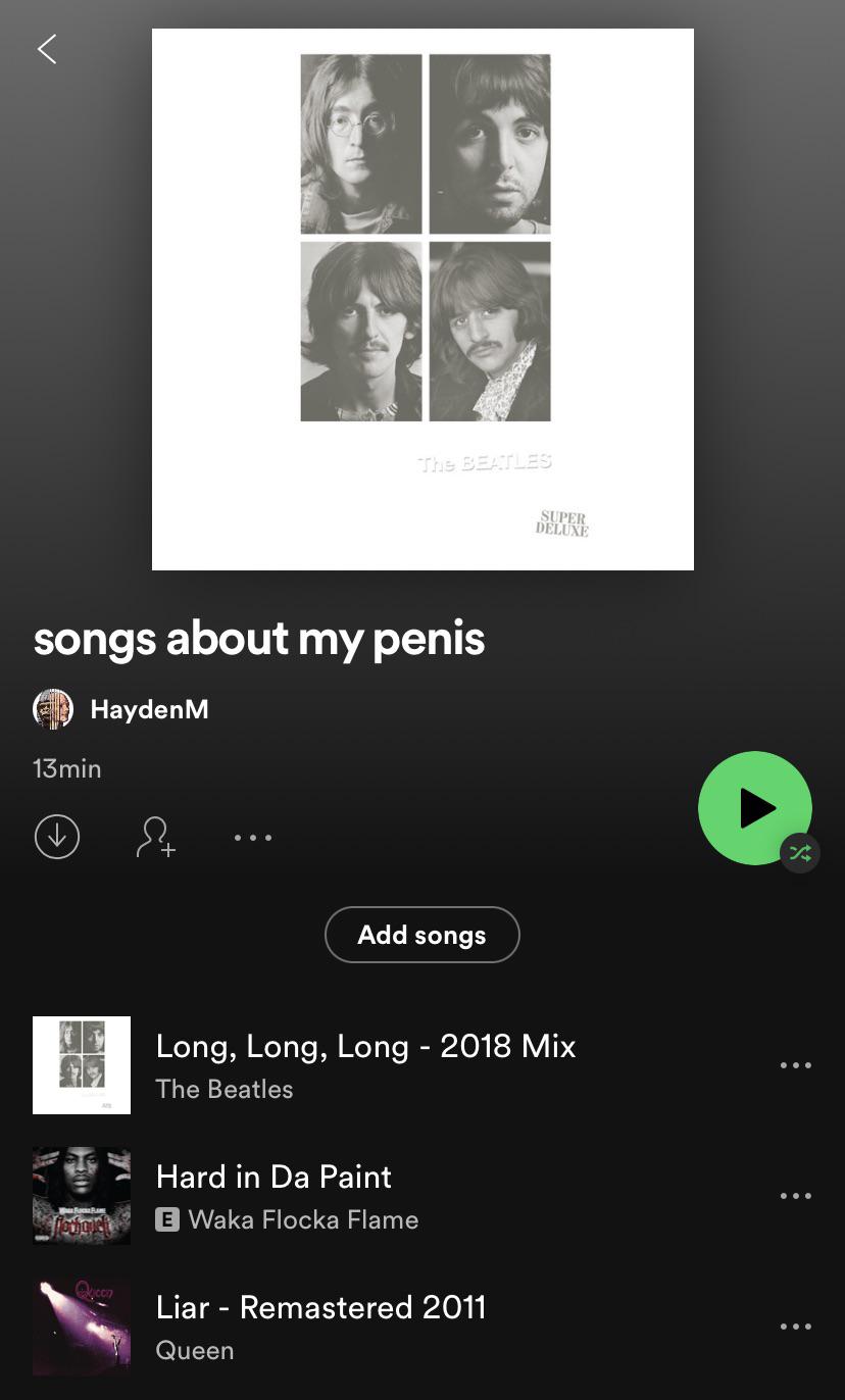 songs about my penis | Scrolller