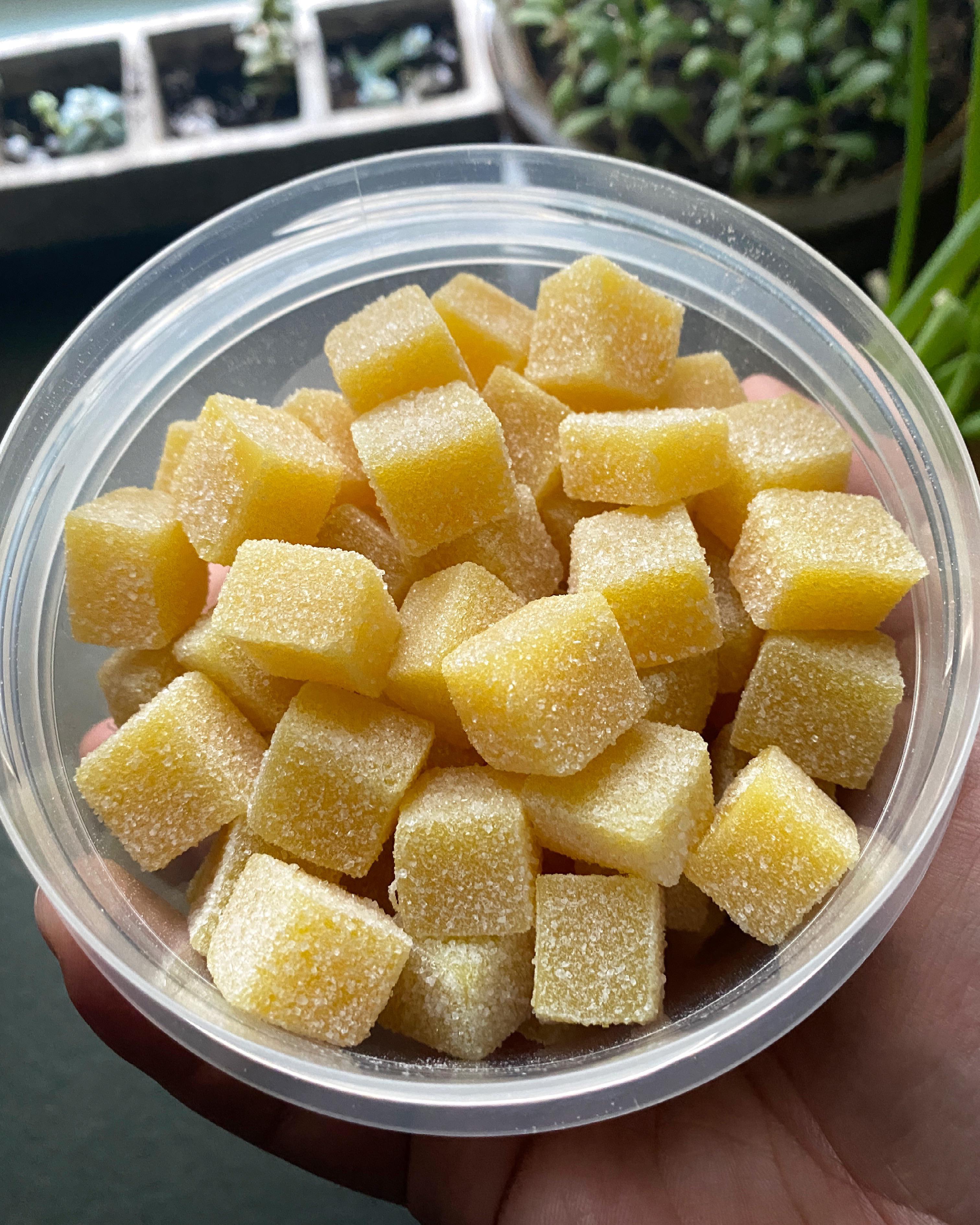 Sour Pineapple rosin gummies 🍍🍍🍍 | Scrolller