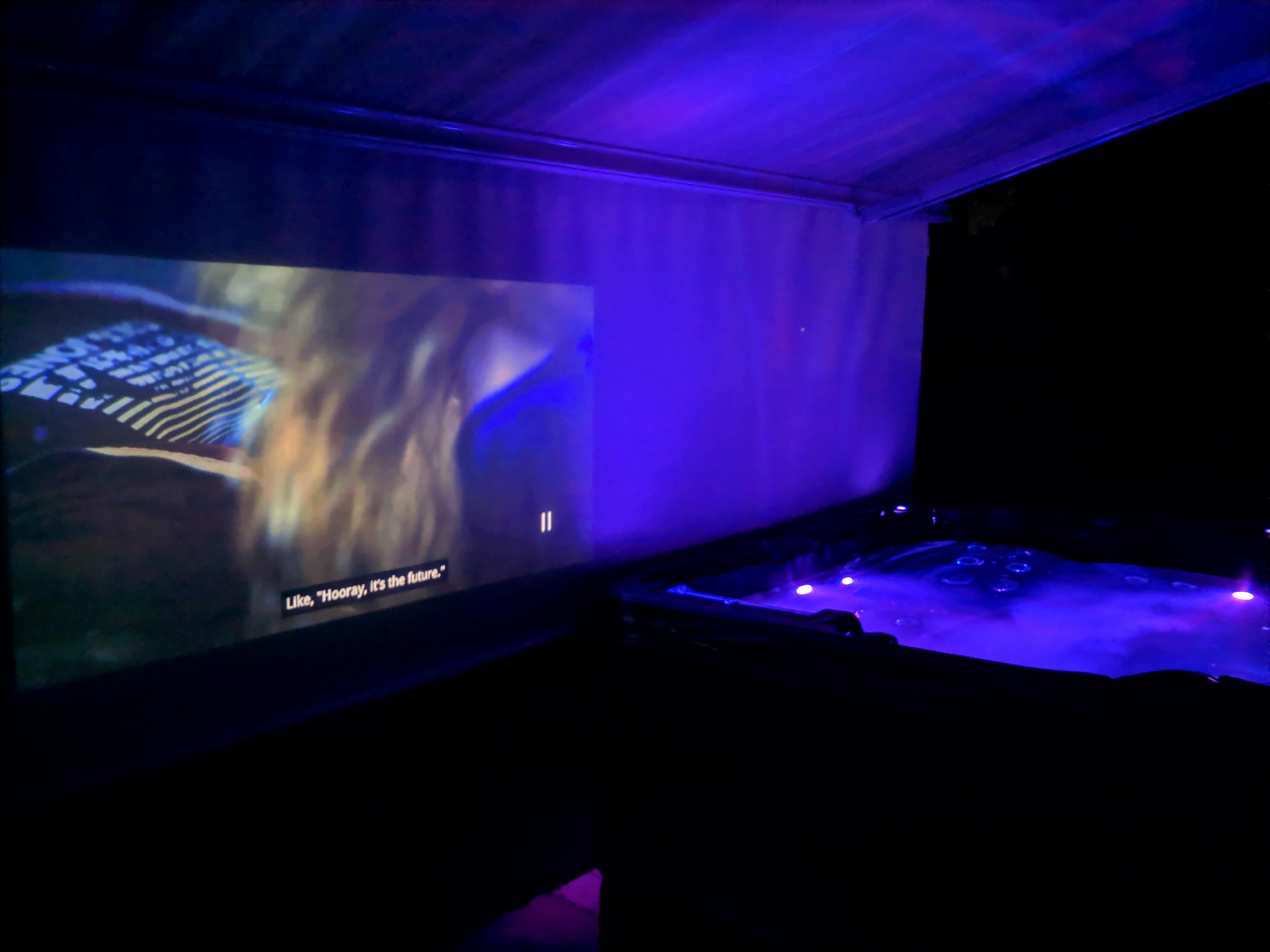 Spa + Projector | Scrolller