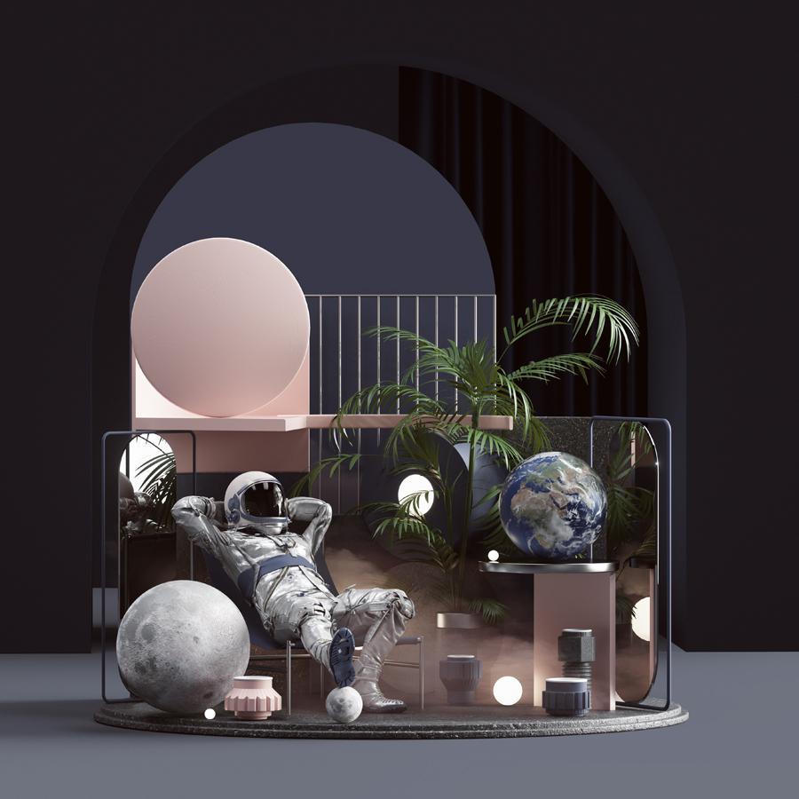 Space Lounge | Scrolller