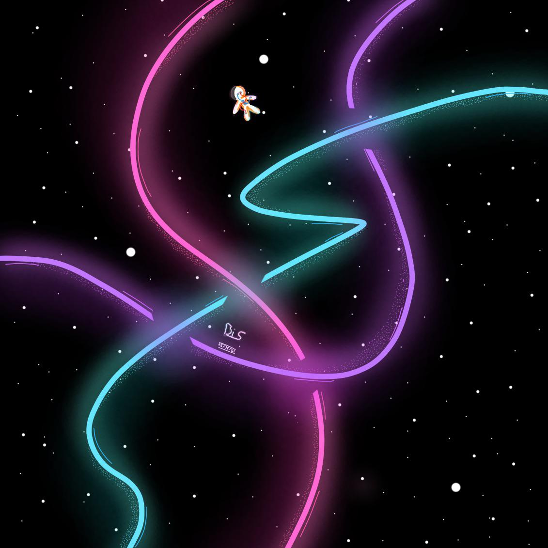 space, me, digital, 2021 | Scrolller