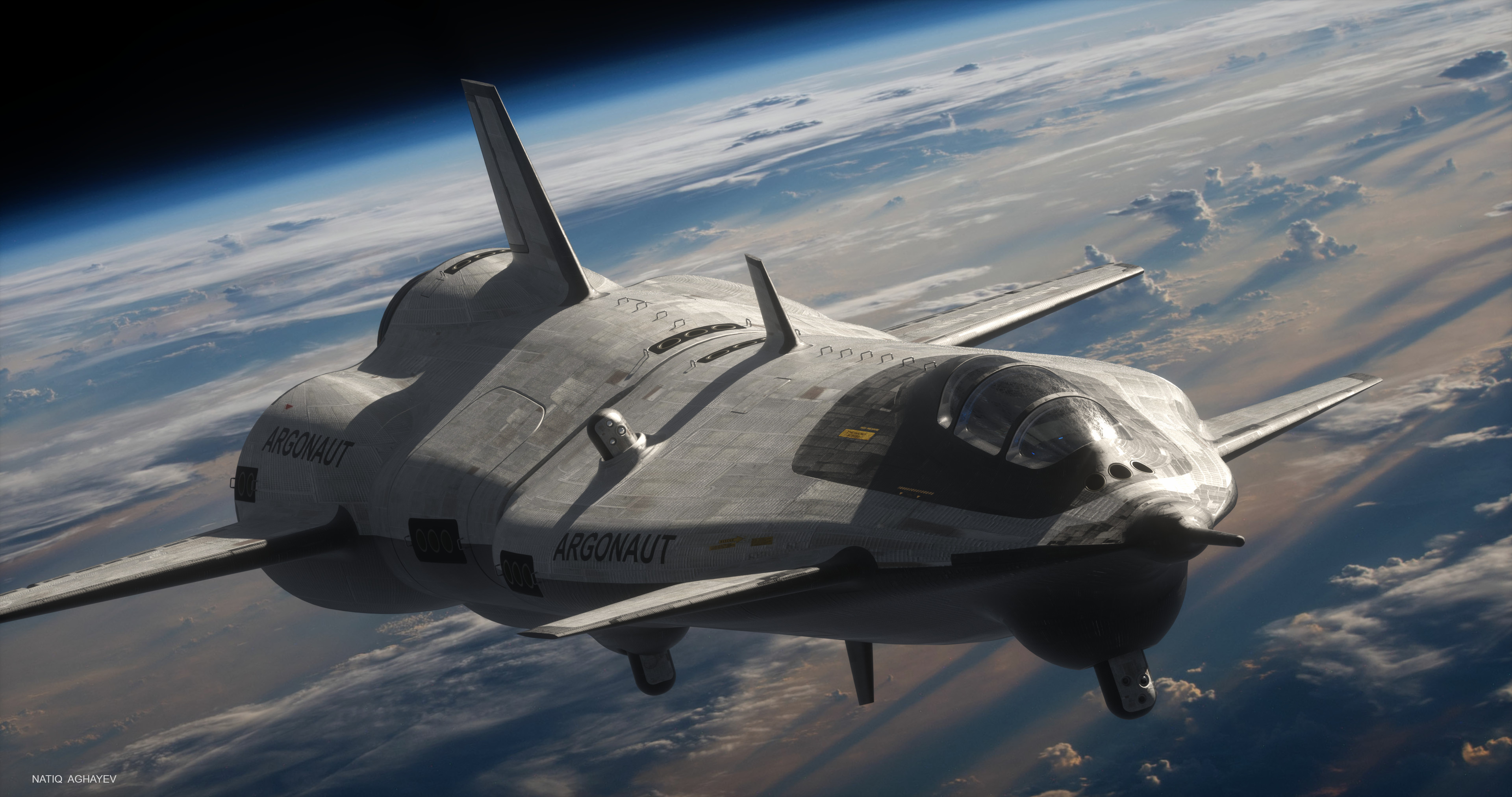 Space Shuttle - Argonaut by Natiq Aghayev | Scrolller