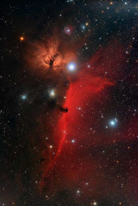 Space: the flame nebula | Scrolller