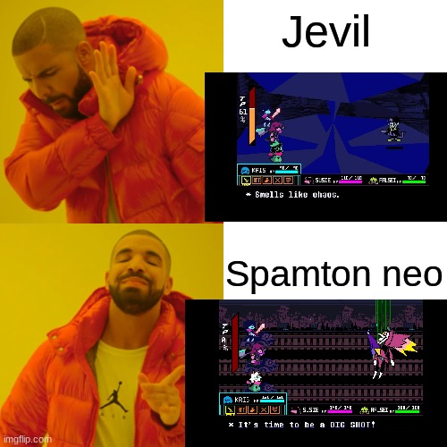 Spamton > Jevil | Scrolller
