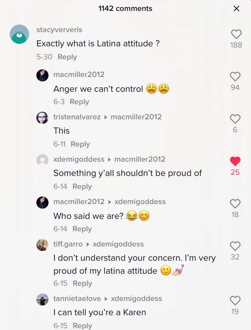 “Spicy Latina attitude” | Scrolller