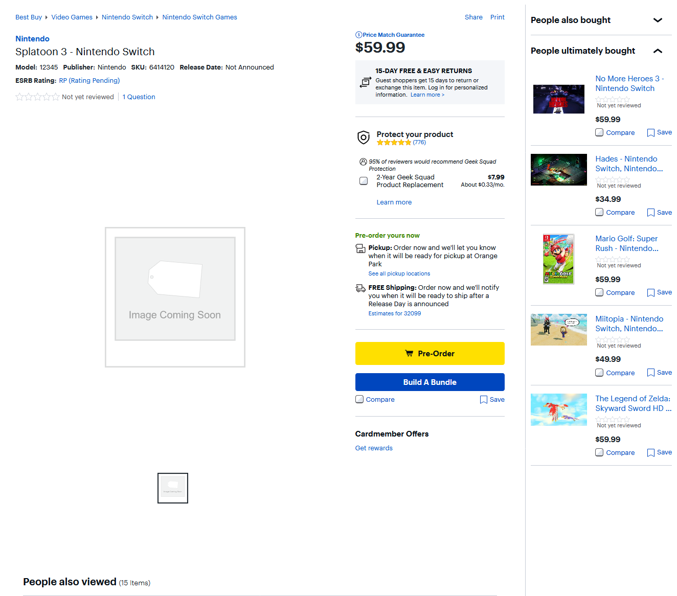 Splatoon 3 is out for pre-order! | Scrolller