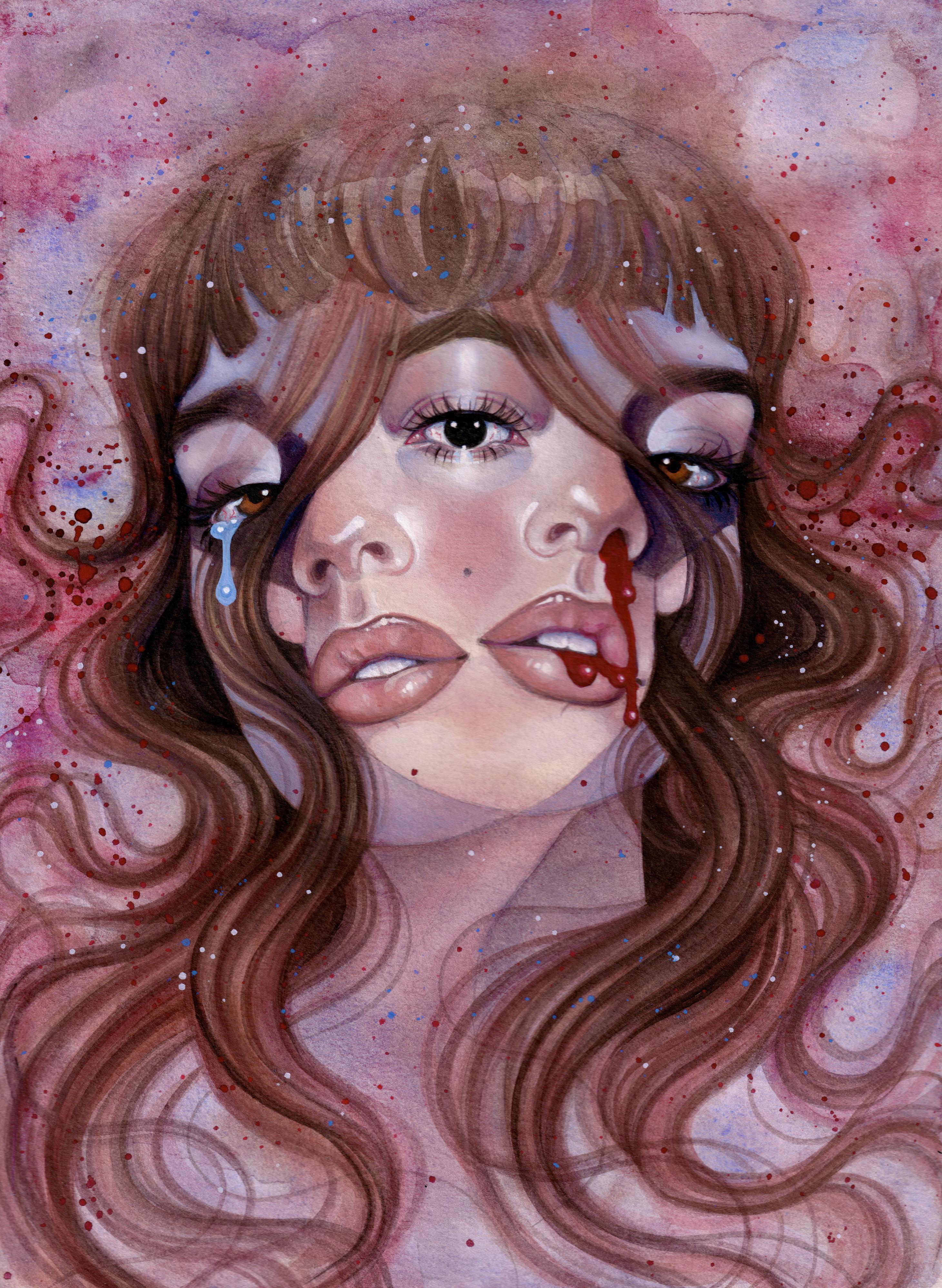 SPLIT, Rose Ellen Swenson (me) 2021 | Scrolller