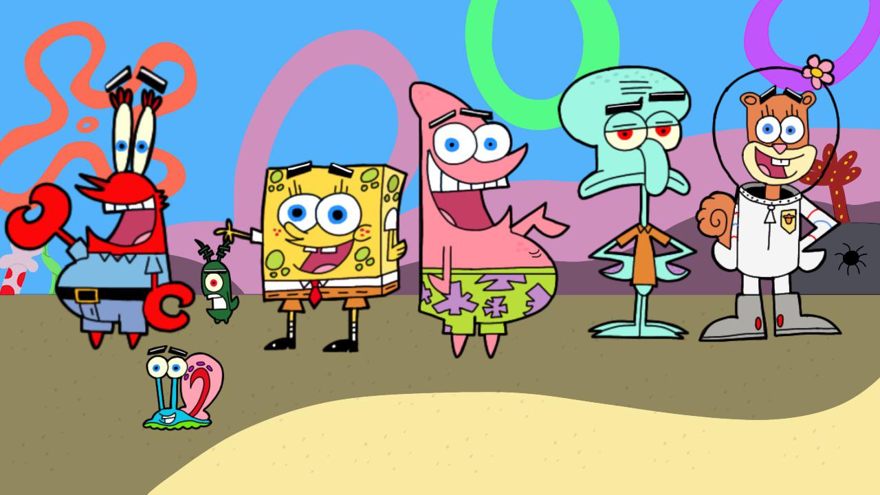 SpongeBob SquarePants in the Fairly OddParents! Style | Scrolller