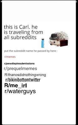 Spread Carl in the name of water | Scrolller