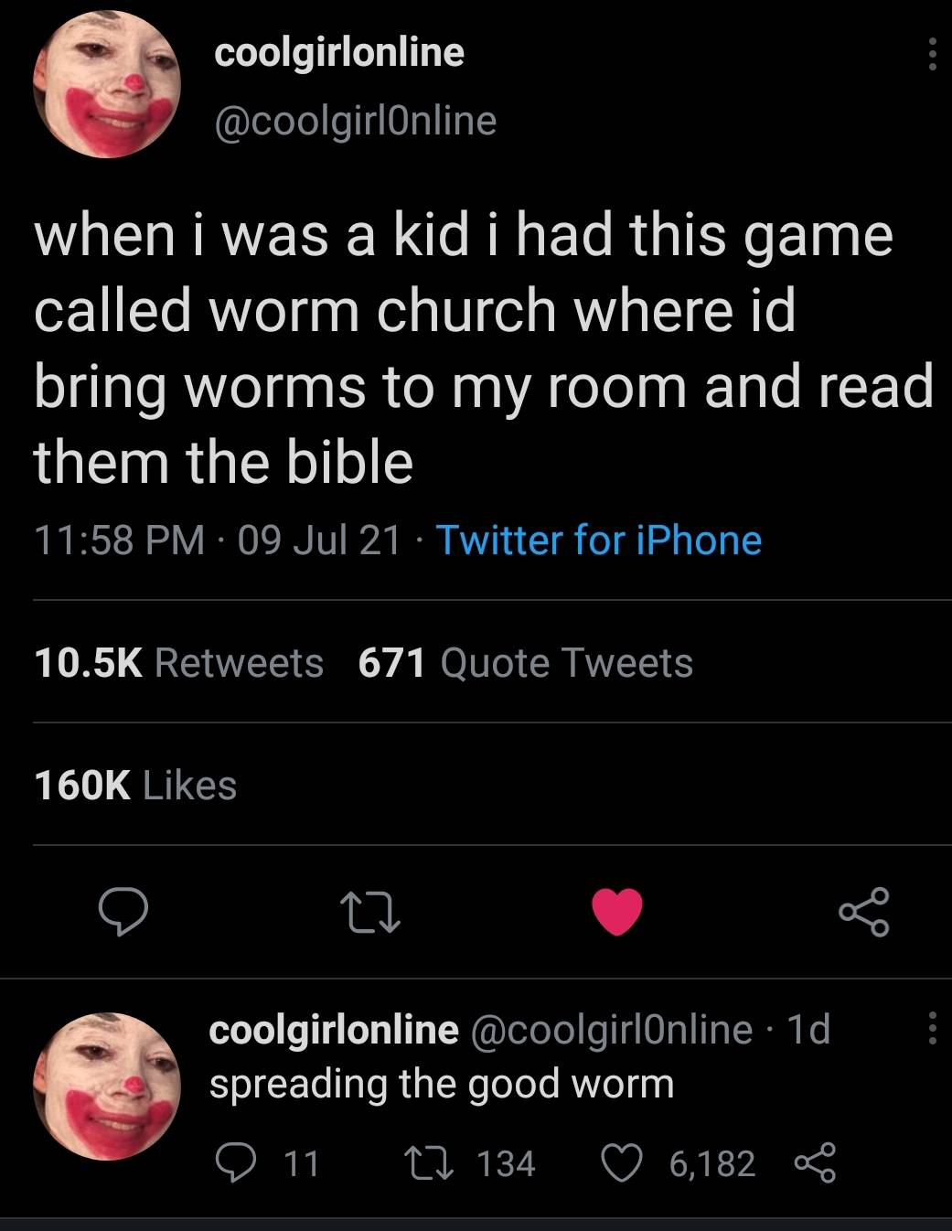 Spreading the Good Worm | Scrolller