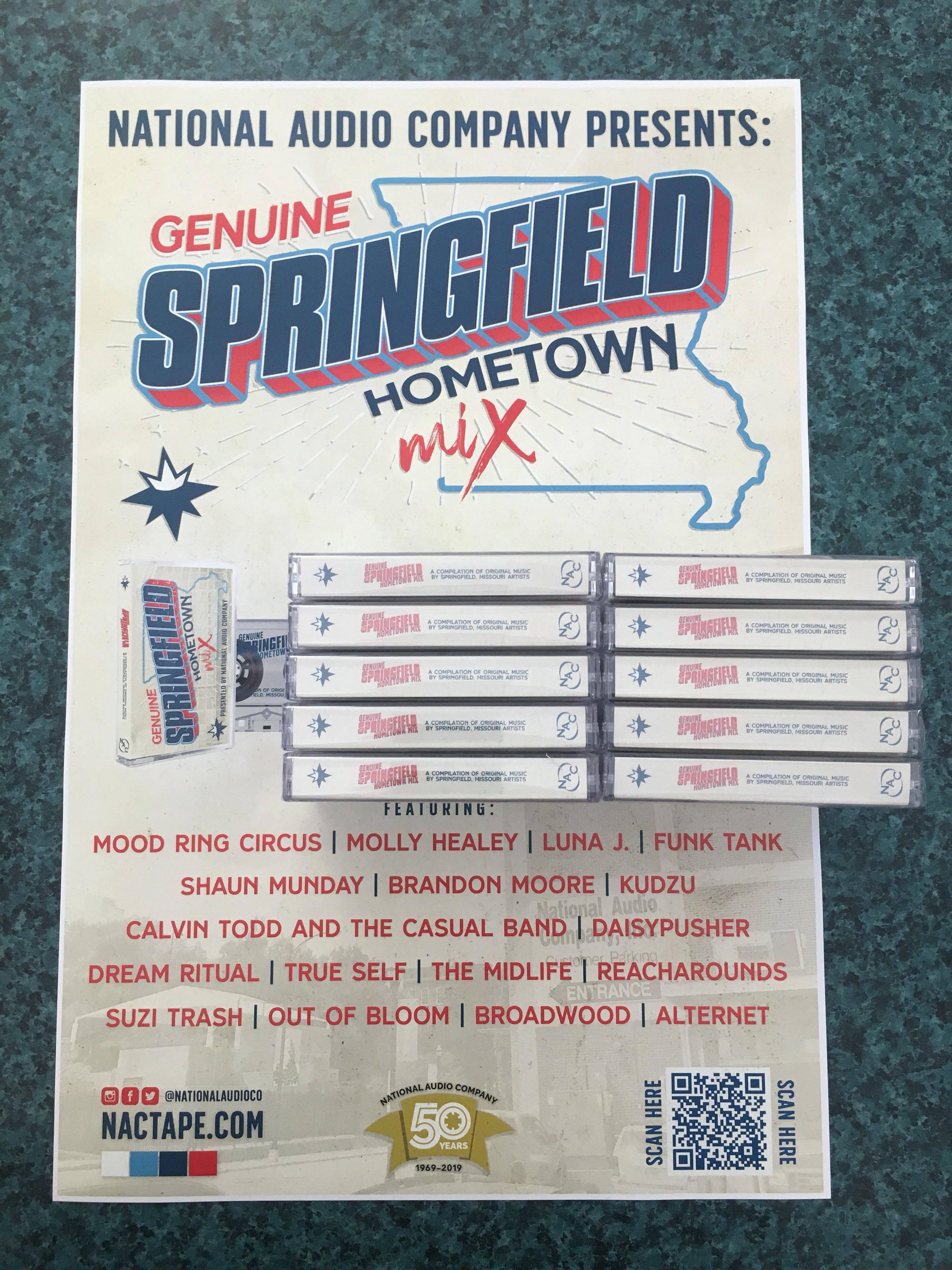 Springfield Music Compilation on Cassette, $7.50 at Heavy Heads Records ...