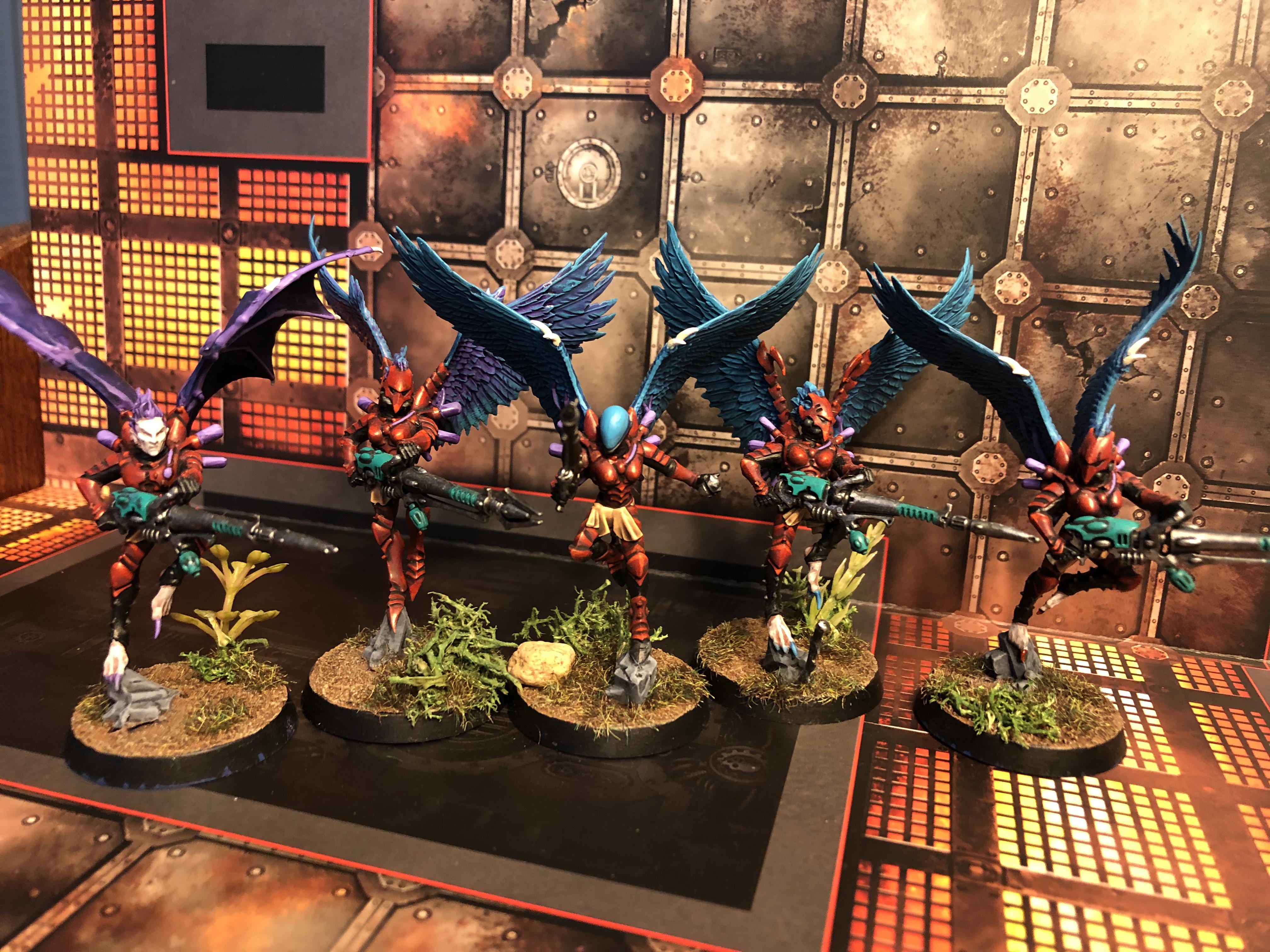 Squad of haywire/heat lance bird-babes ready for 9th! | Scrolller