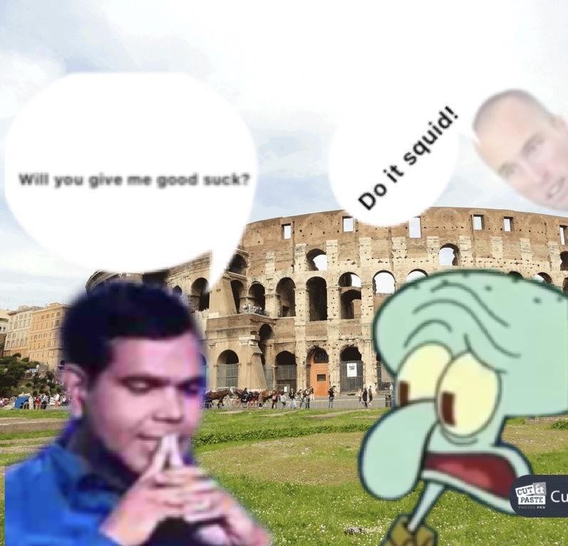 Squidward big suck | Scrolller