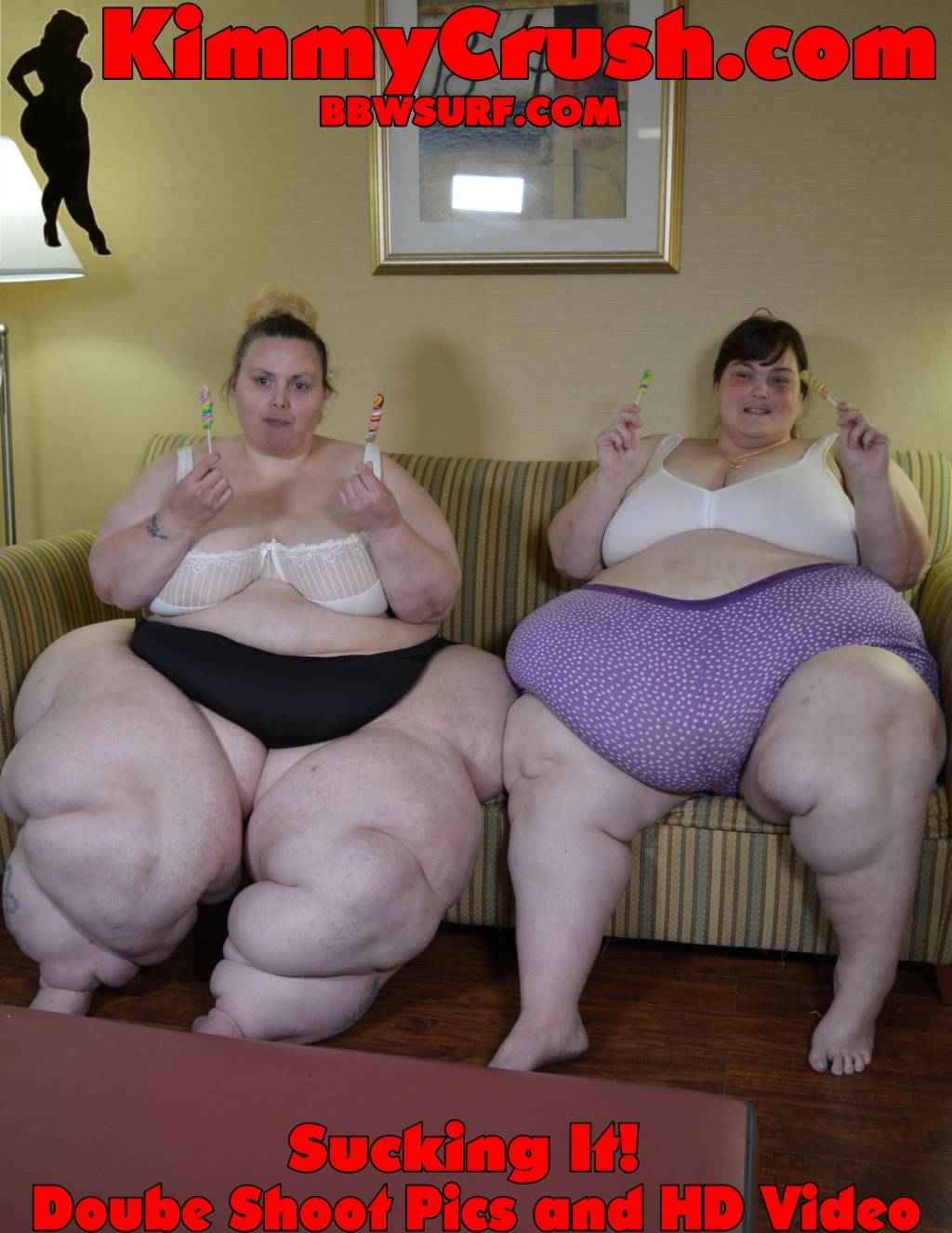 SSBBW's Kimmy & Bobbi Enjoy Lollipops | Scrolller