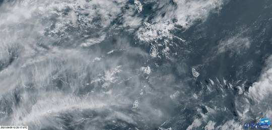 St. Vincent Volcano Eruption Caught by Weather Satellite | Scrolller