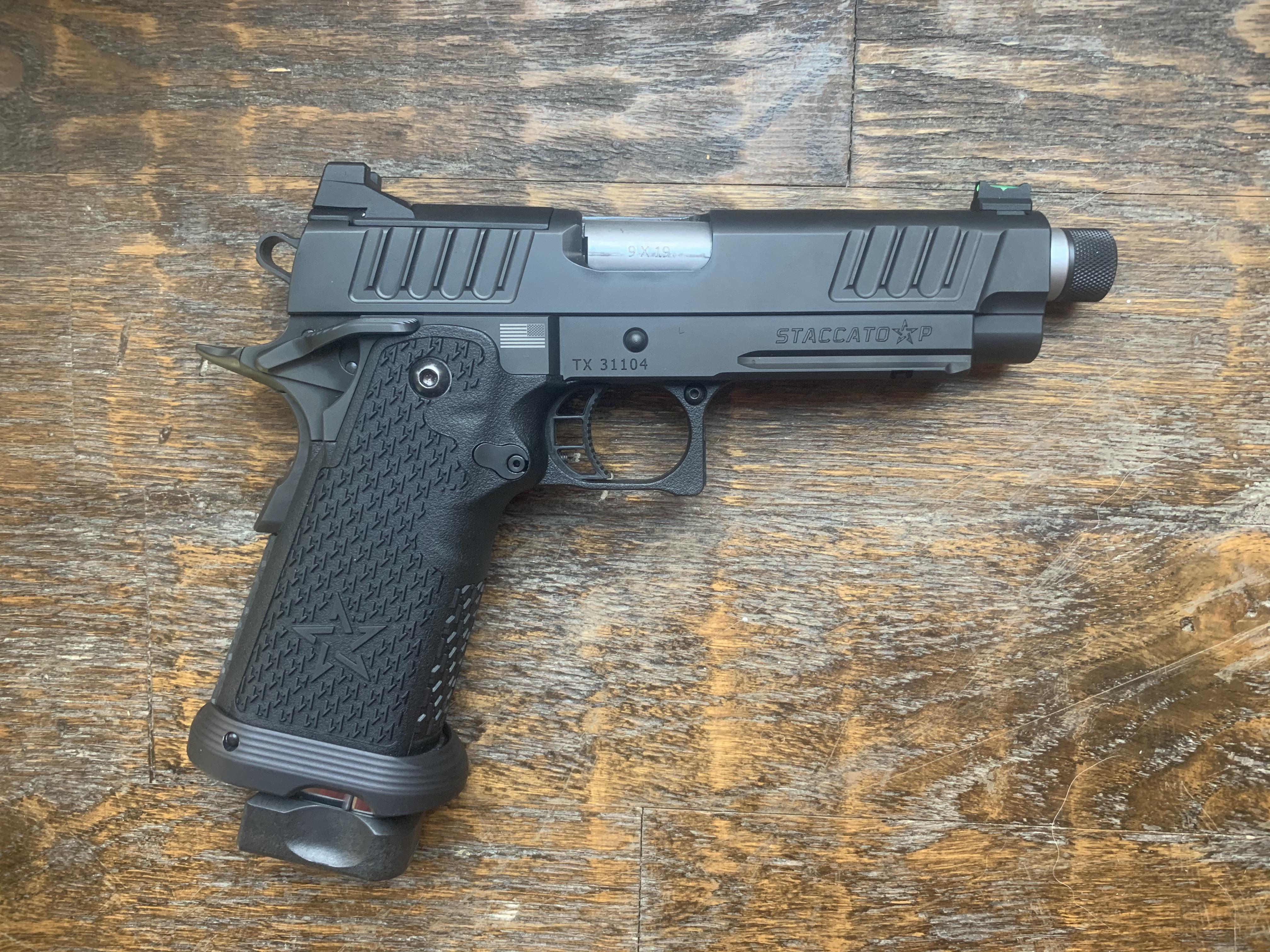 Staccato P DPO with threaded barrel. | Scrolller