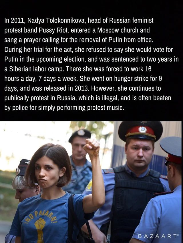 Standing up against Putin, the Dictator of Russia | Scrolller