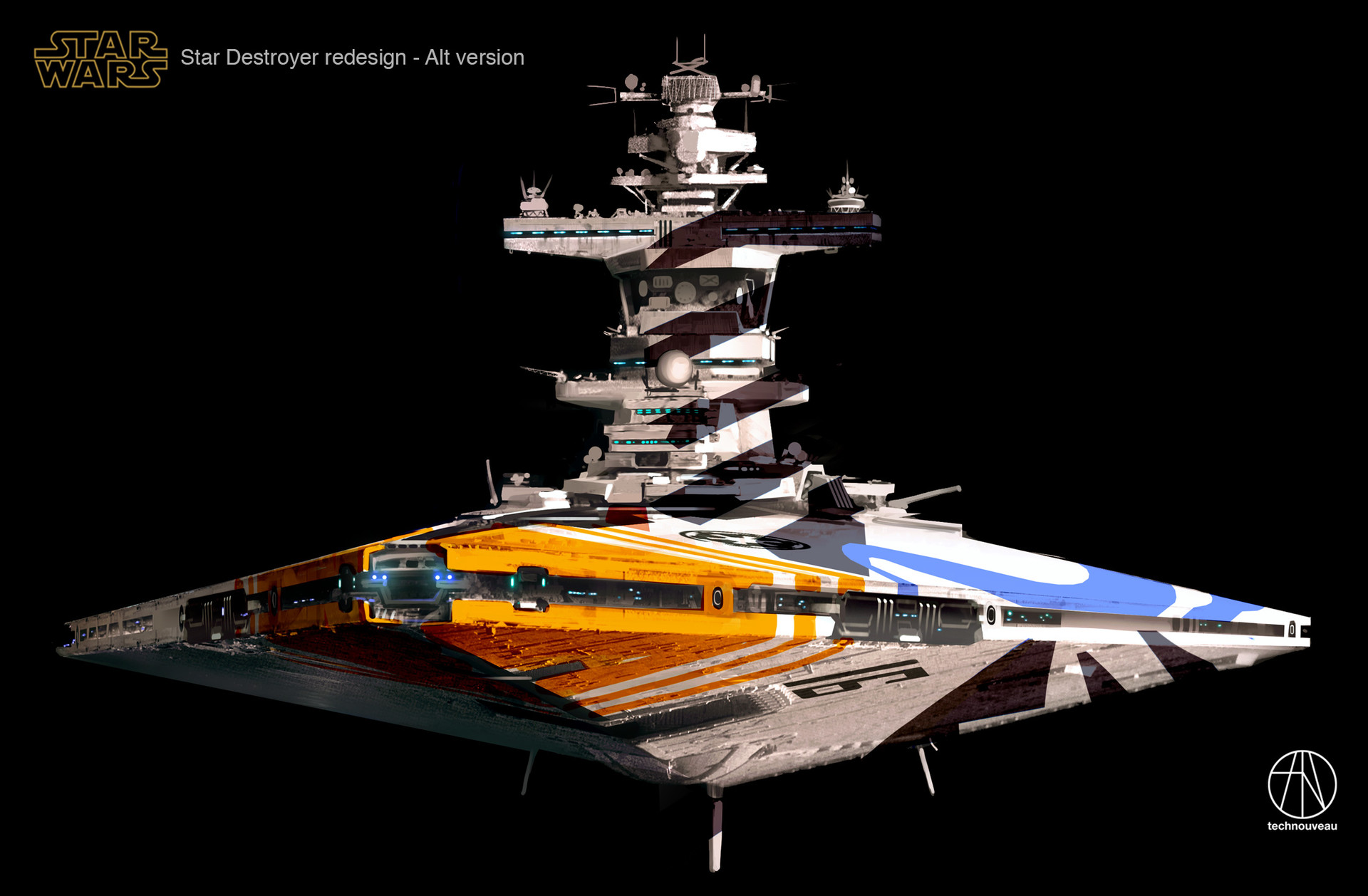 Star Destroyer Redesign, by Rasmus Poulsen | Scrolller