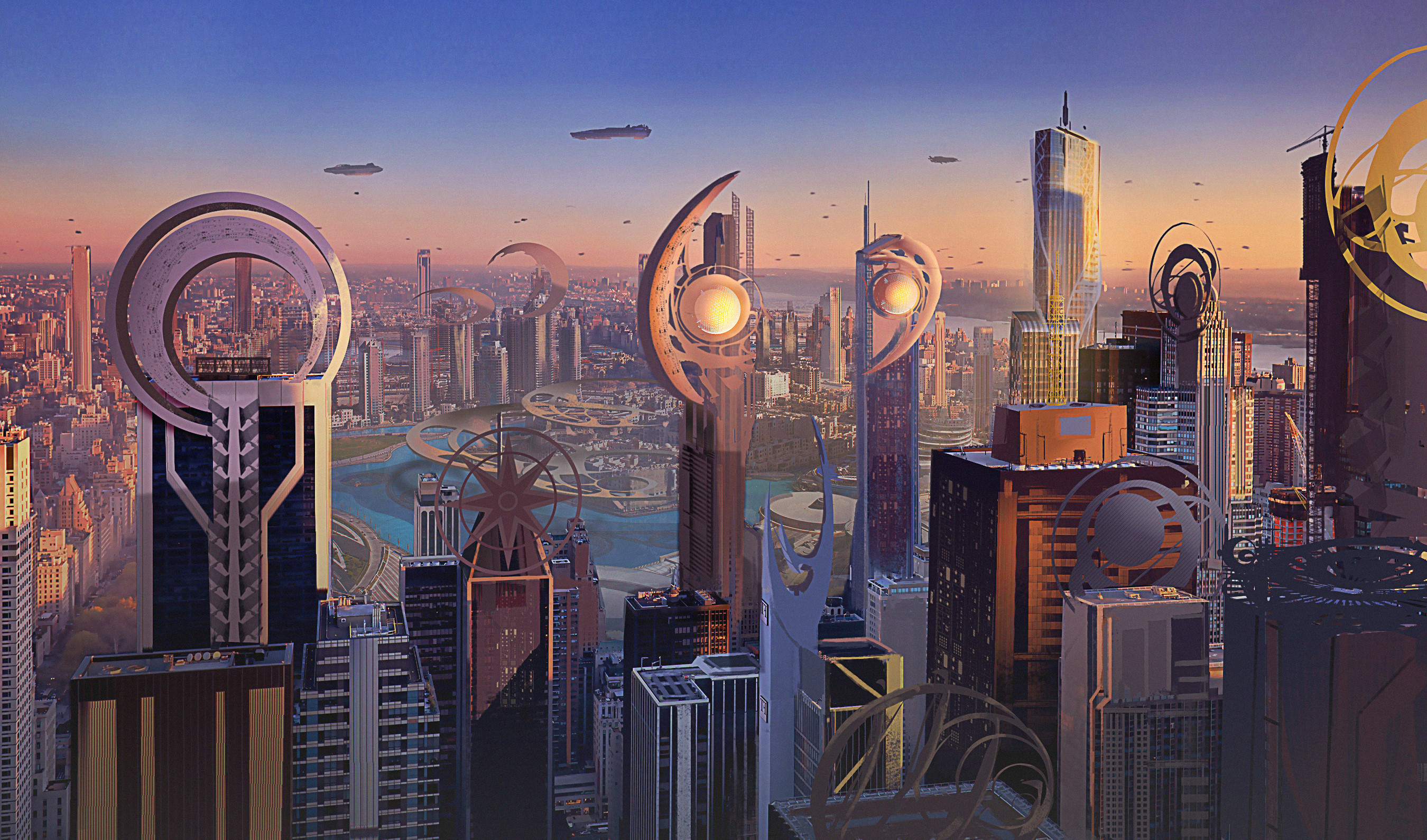 Starfinder Environment Concept by Sebastien Hue | Scrolller