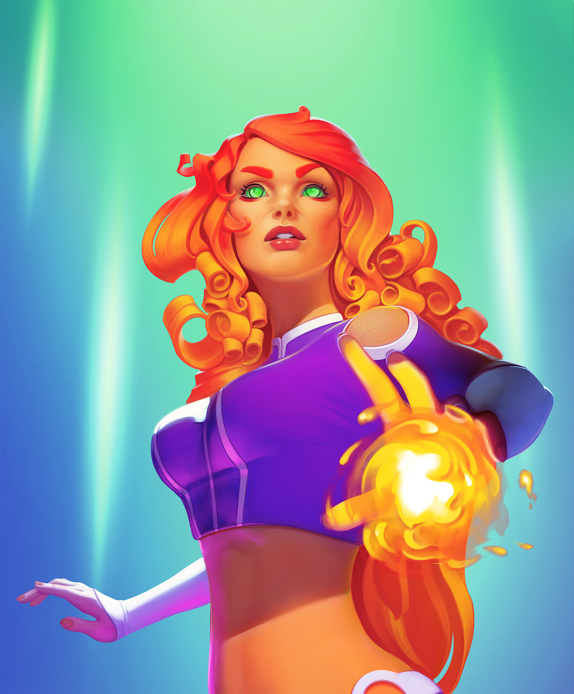 Starfire by Евгений Нестерович | Scrolller