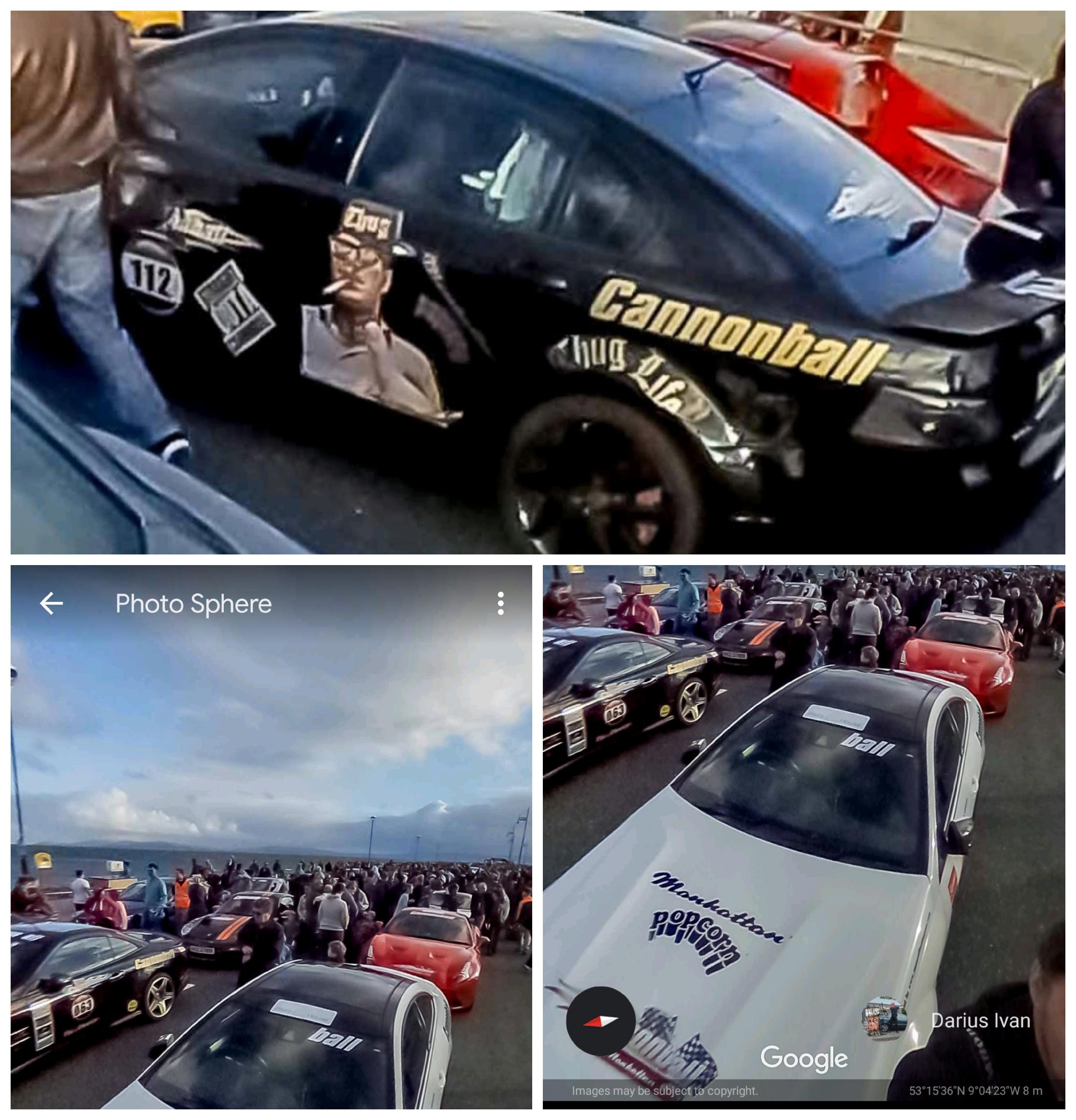 Start of the cannonball run. | Scrolller