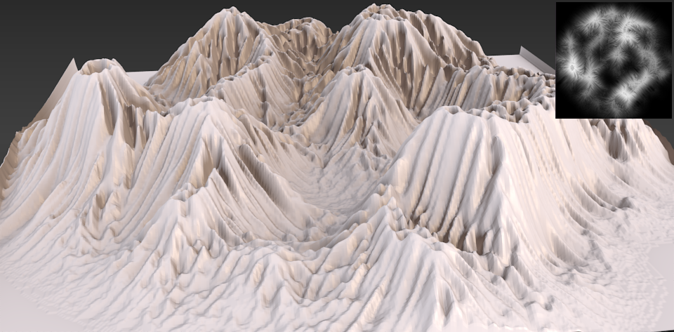 Started working on an erosion algorithm - still a long way to go though | Scrolller