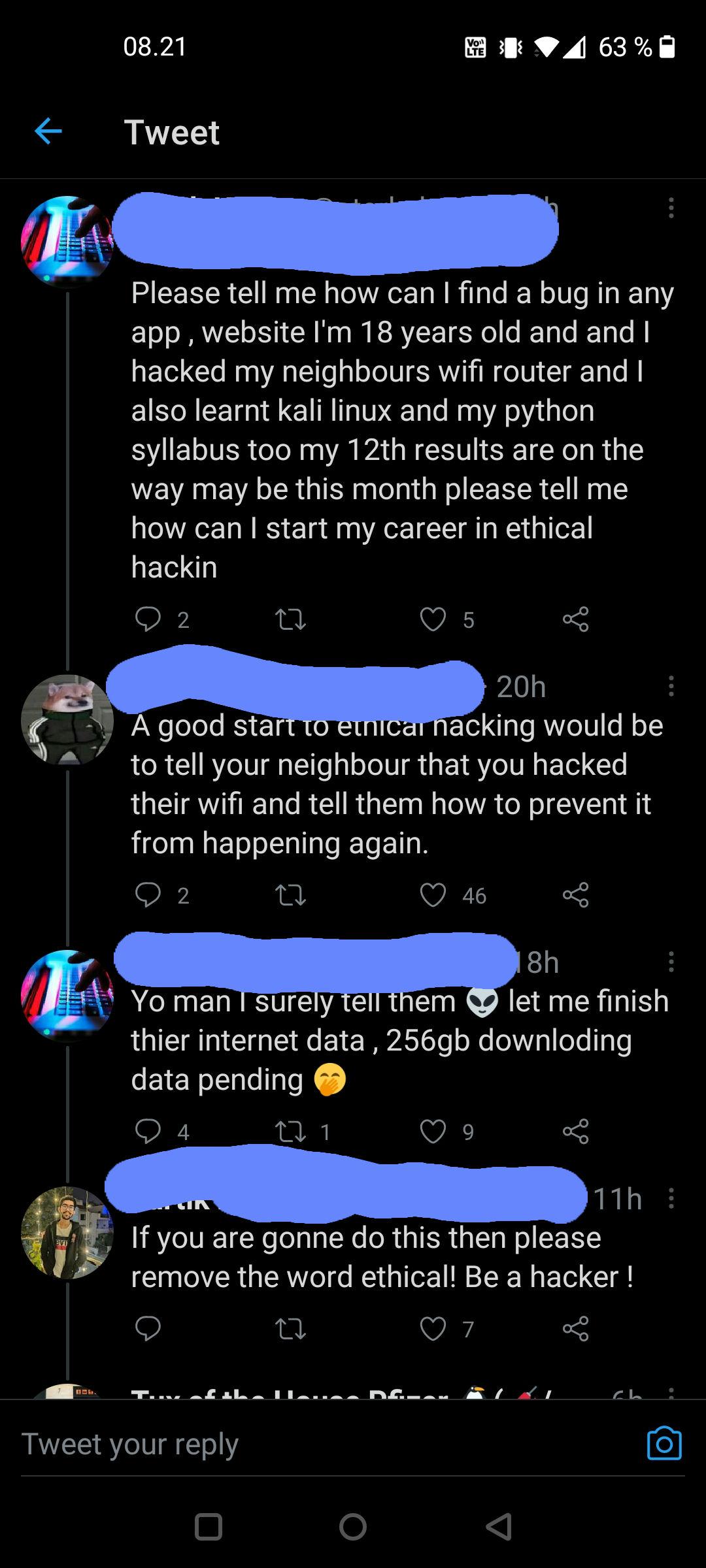 *Starts being a ethical hacker*: "Where is bug?" | Scrolller