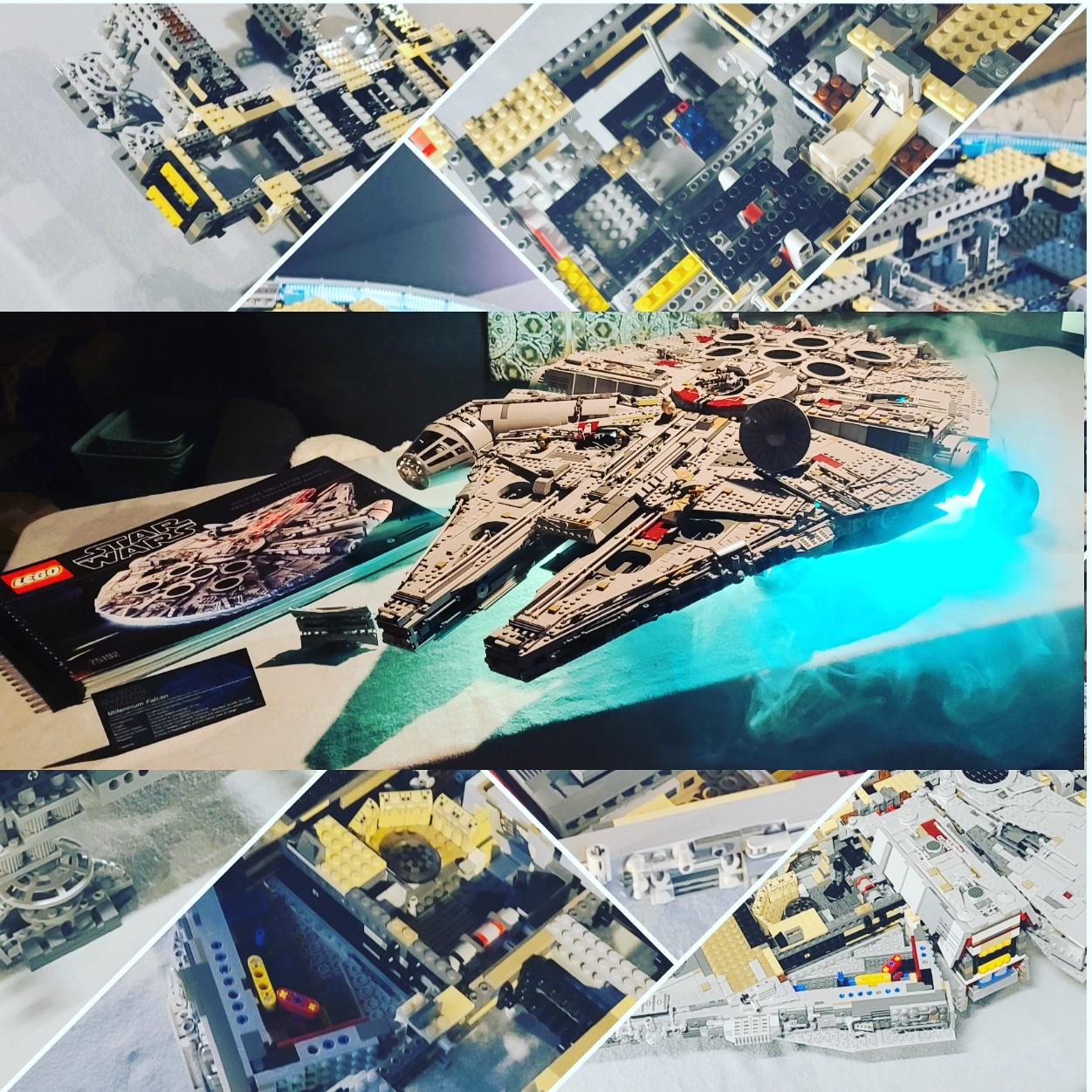 Starwars lego Millennium Falcon with the best husband ever!!! | Scrolller