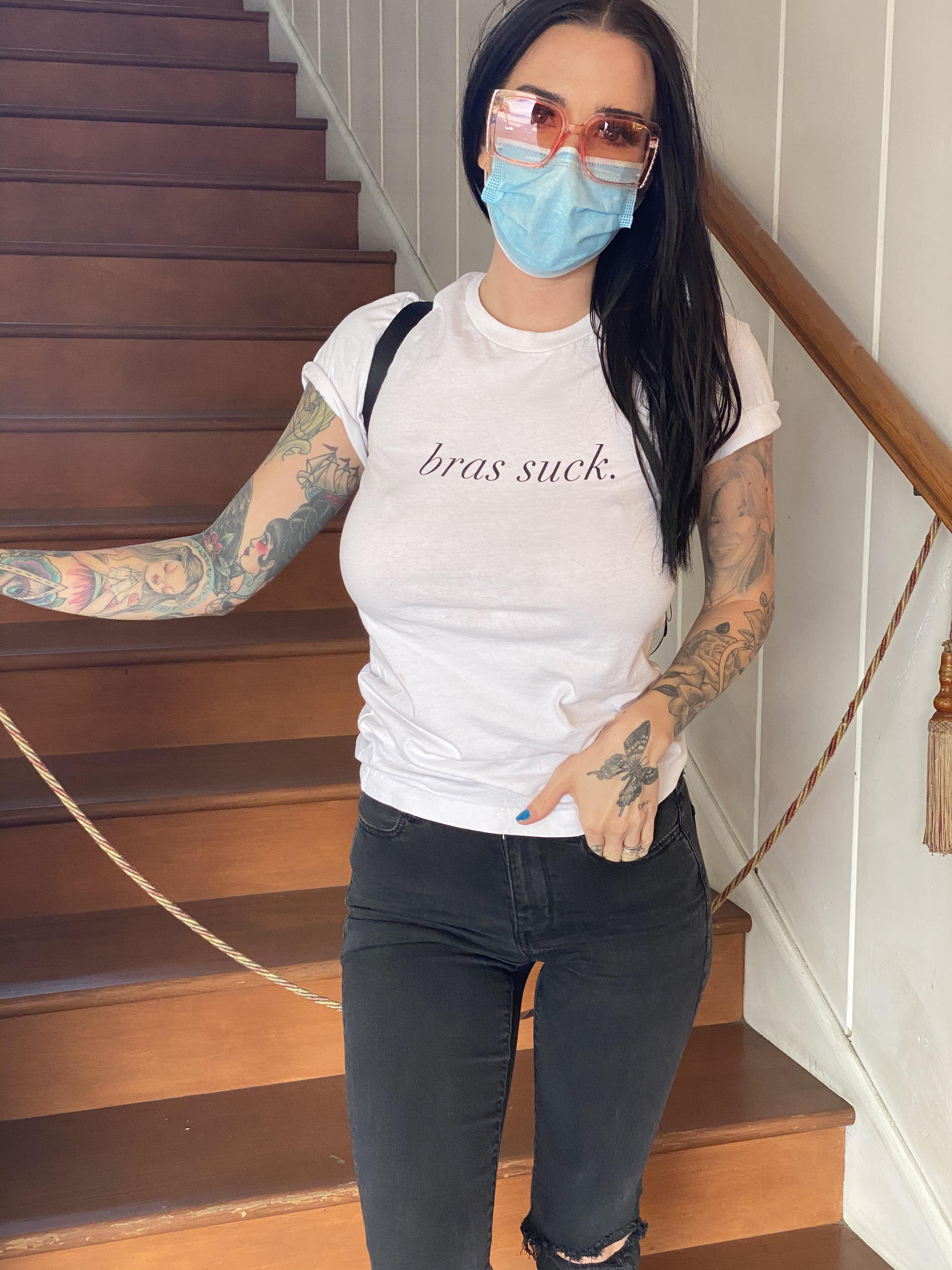 Staying safe and bras suck. | Scrolller