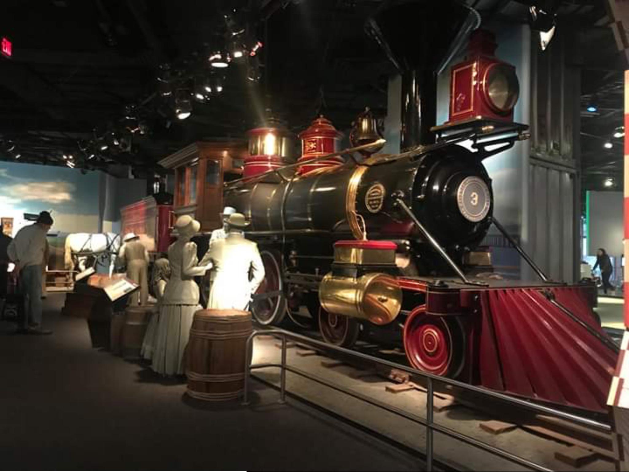 Steam locomotive that looks like Union Pacific Jupiter on display at the Washington DC ...