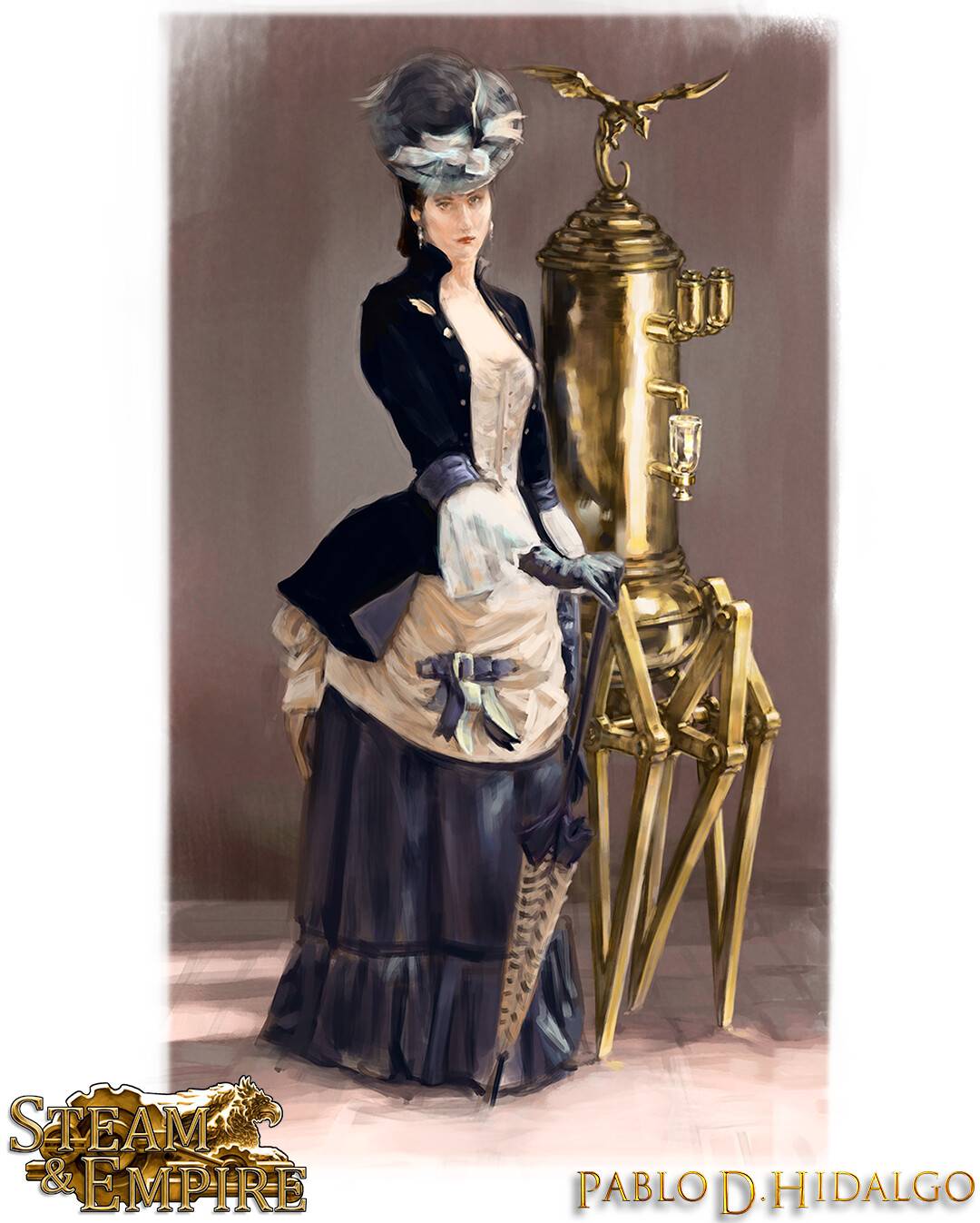Steampunk Lady by Pablo D. Hidalgo | Scrolller