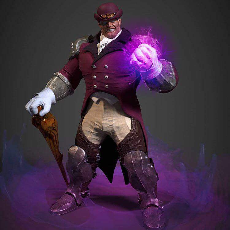 Steampunk M. Bison (from Street Fighter) | Scrolller