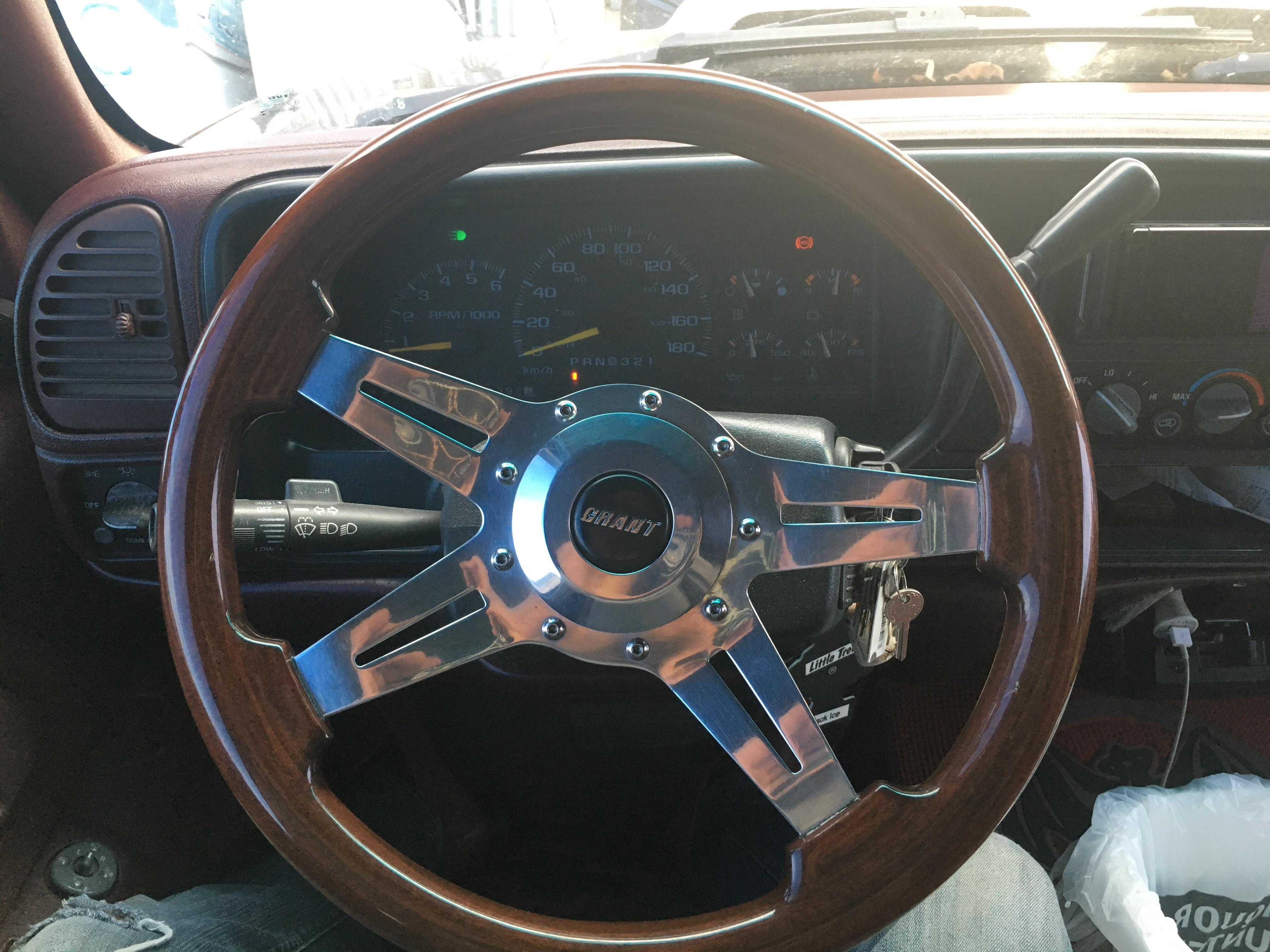 Steering wheel on my Silverado. | Scrolller