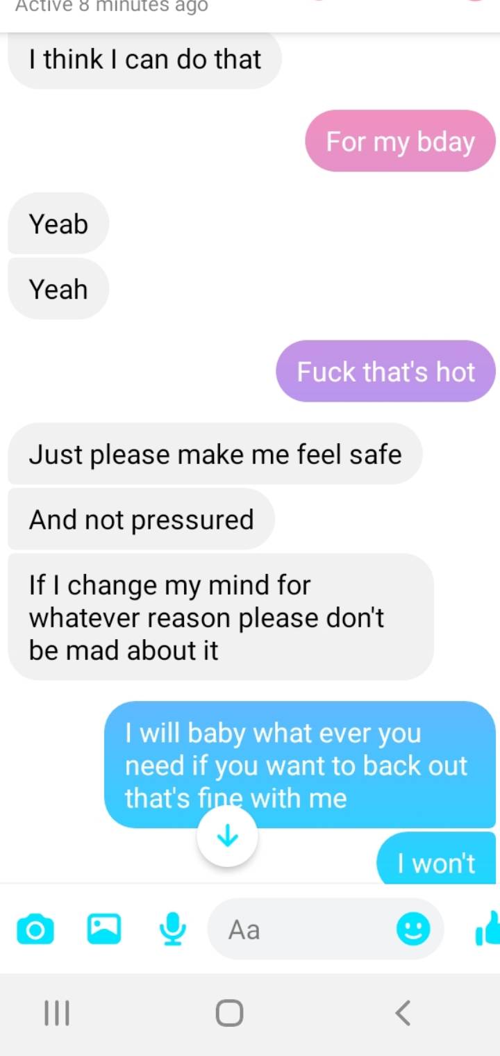 Steps in the right direction a blowjob on birthday in March. Any tips first time she's agreed ...