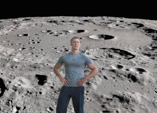 Steve watching John Walker from the moon | Scrolller