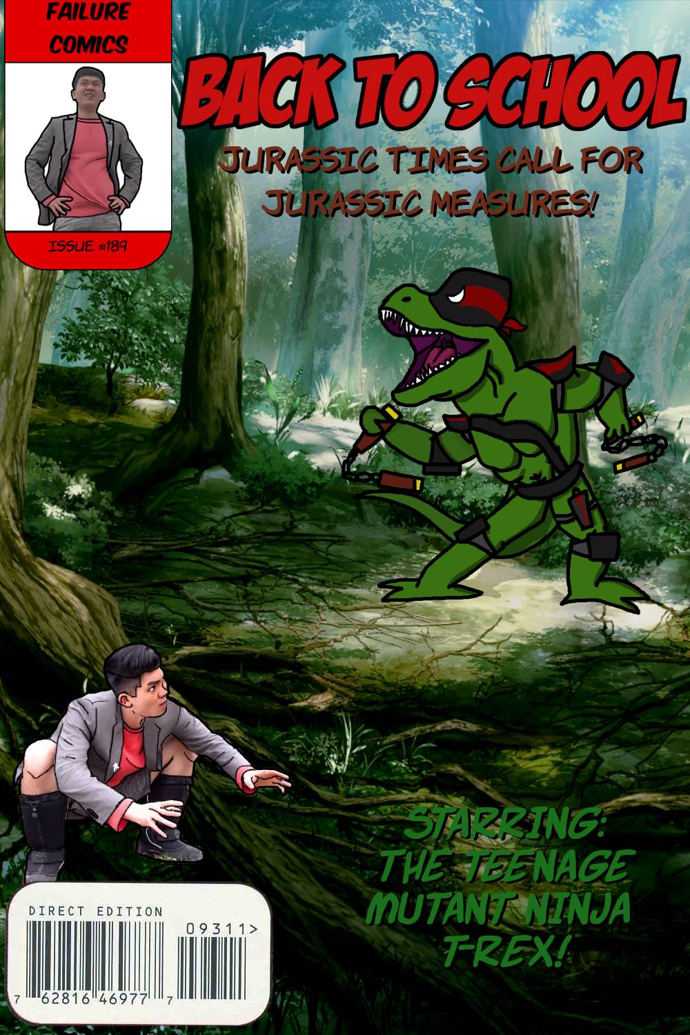 Steven's Dad v.s. The T-Rex with NUNCHUKS | Scrolller