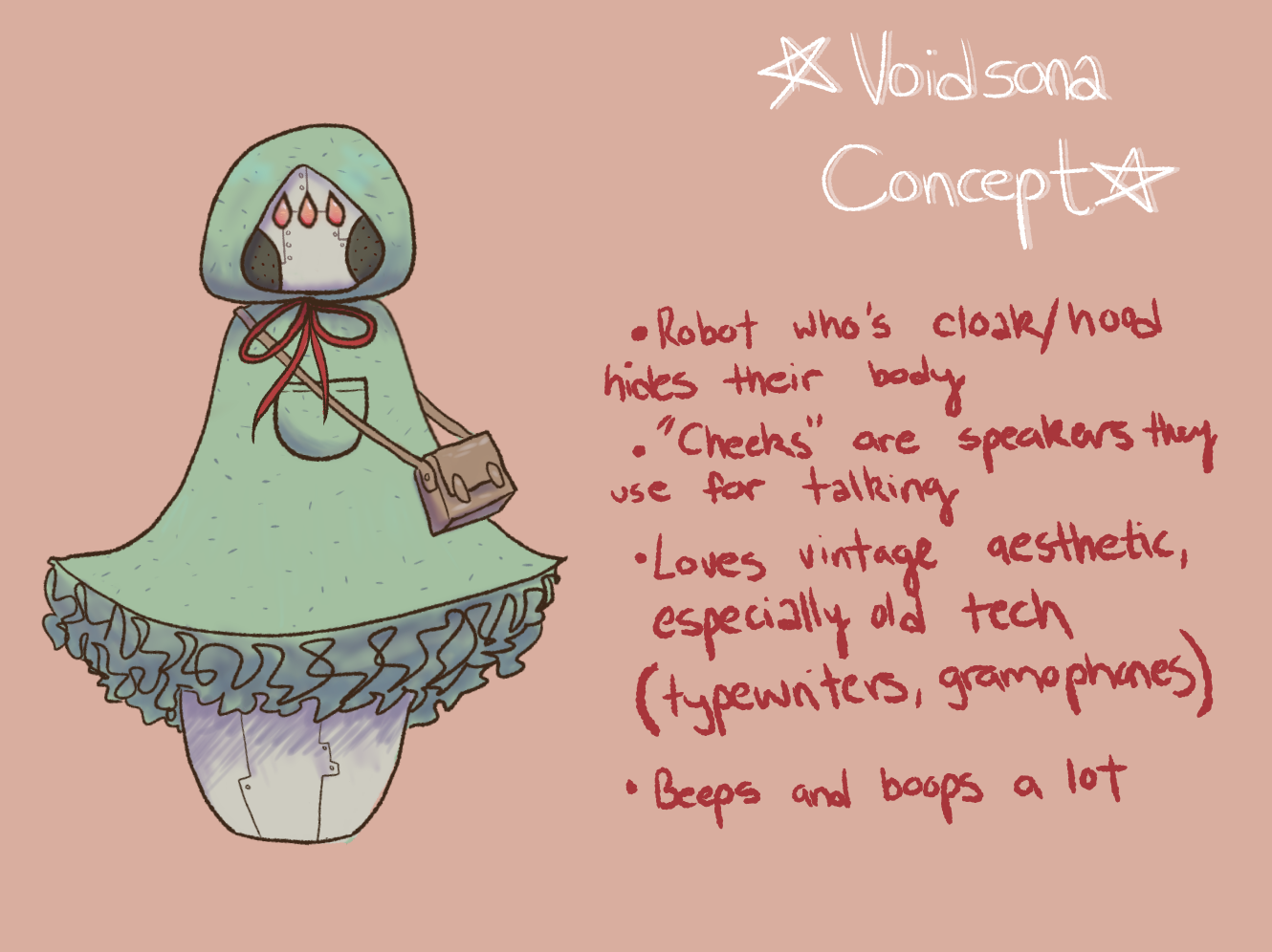 Still in the design phase for my voidsona, but I'm happy so far! | Scrolller