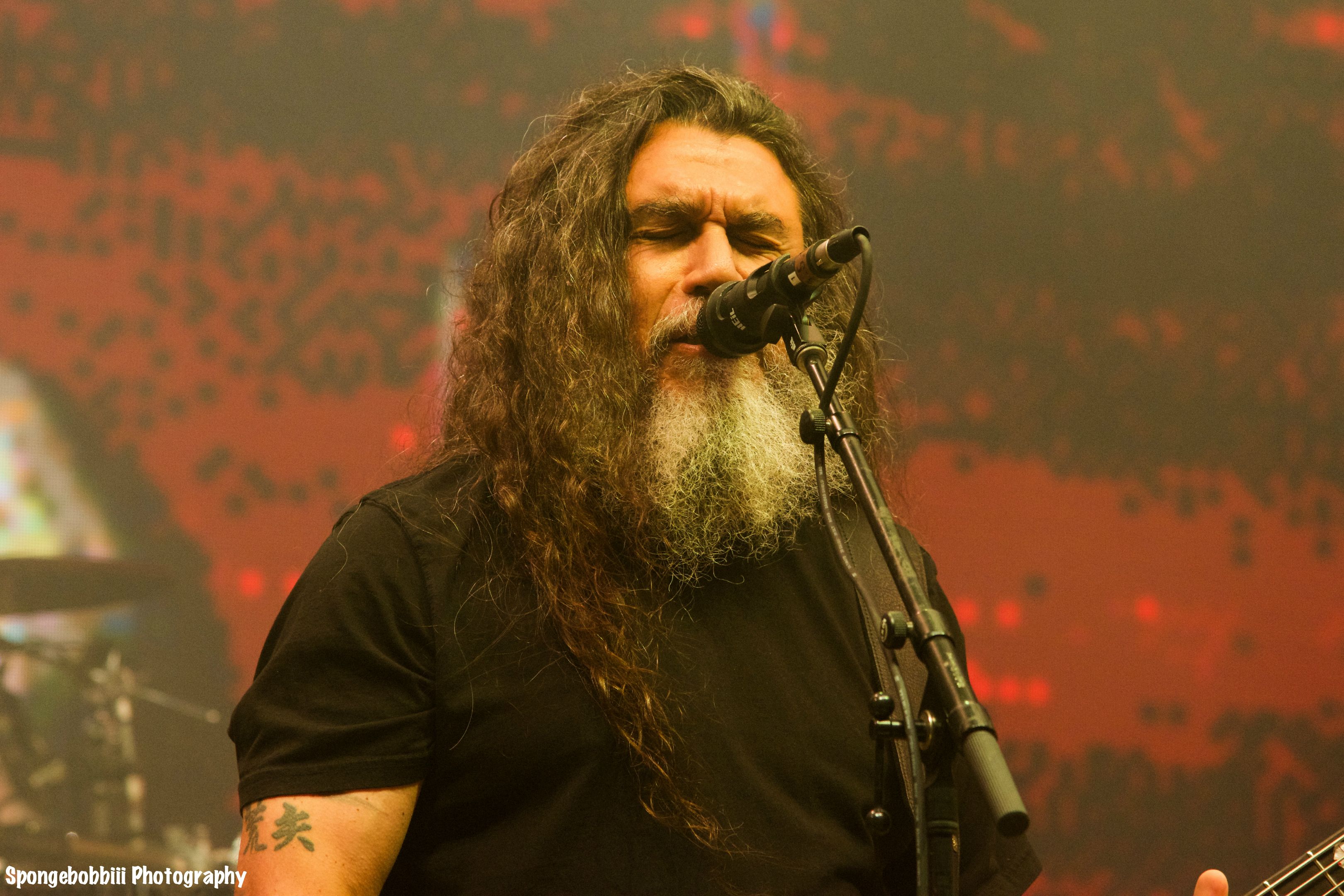 Stoic Tom Araya of Slayer | Scrolller